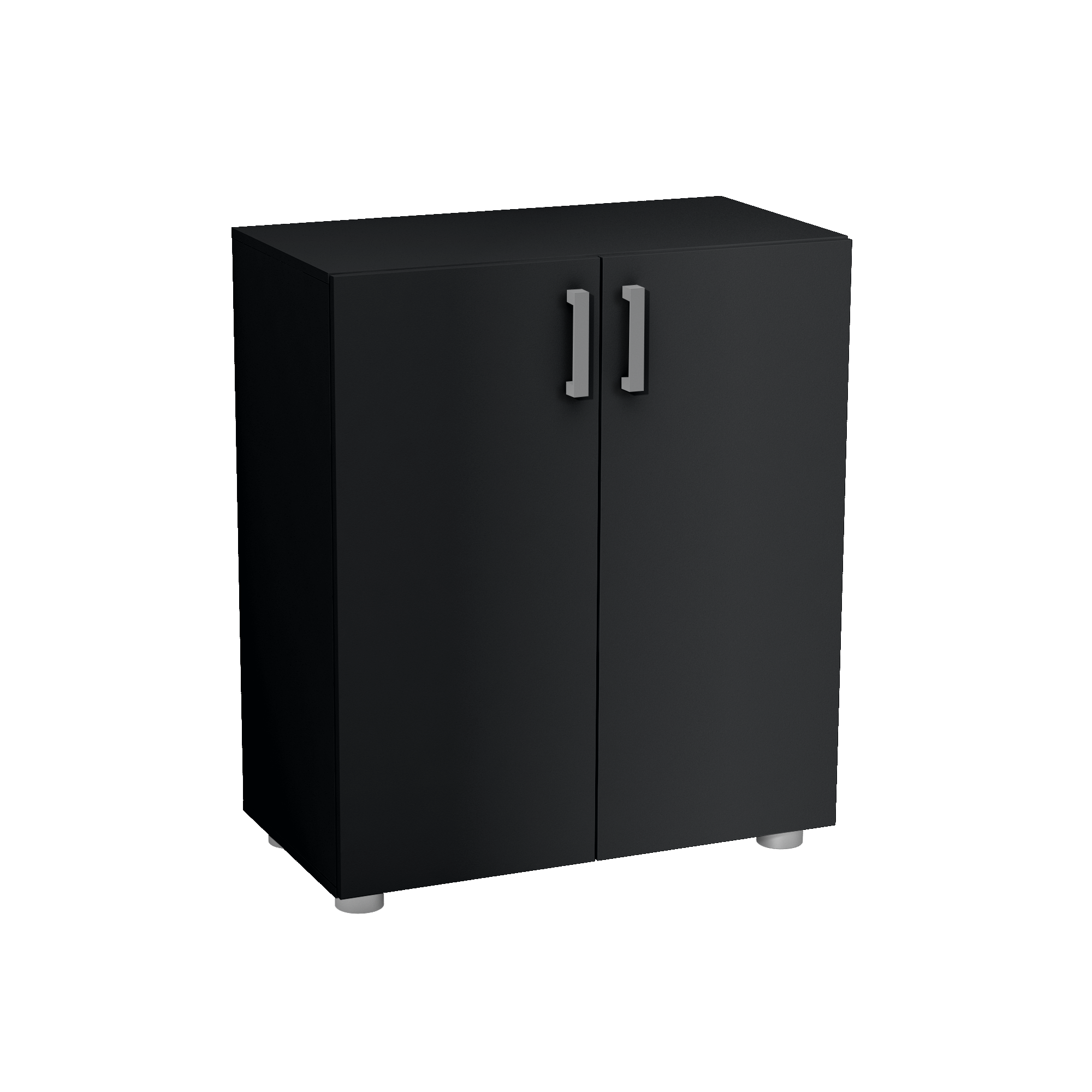 Despensero bajo gris FINLAR 92x80x42 cm 2 puertas | Leroy Merlin