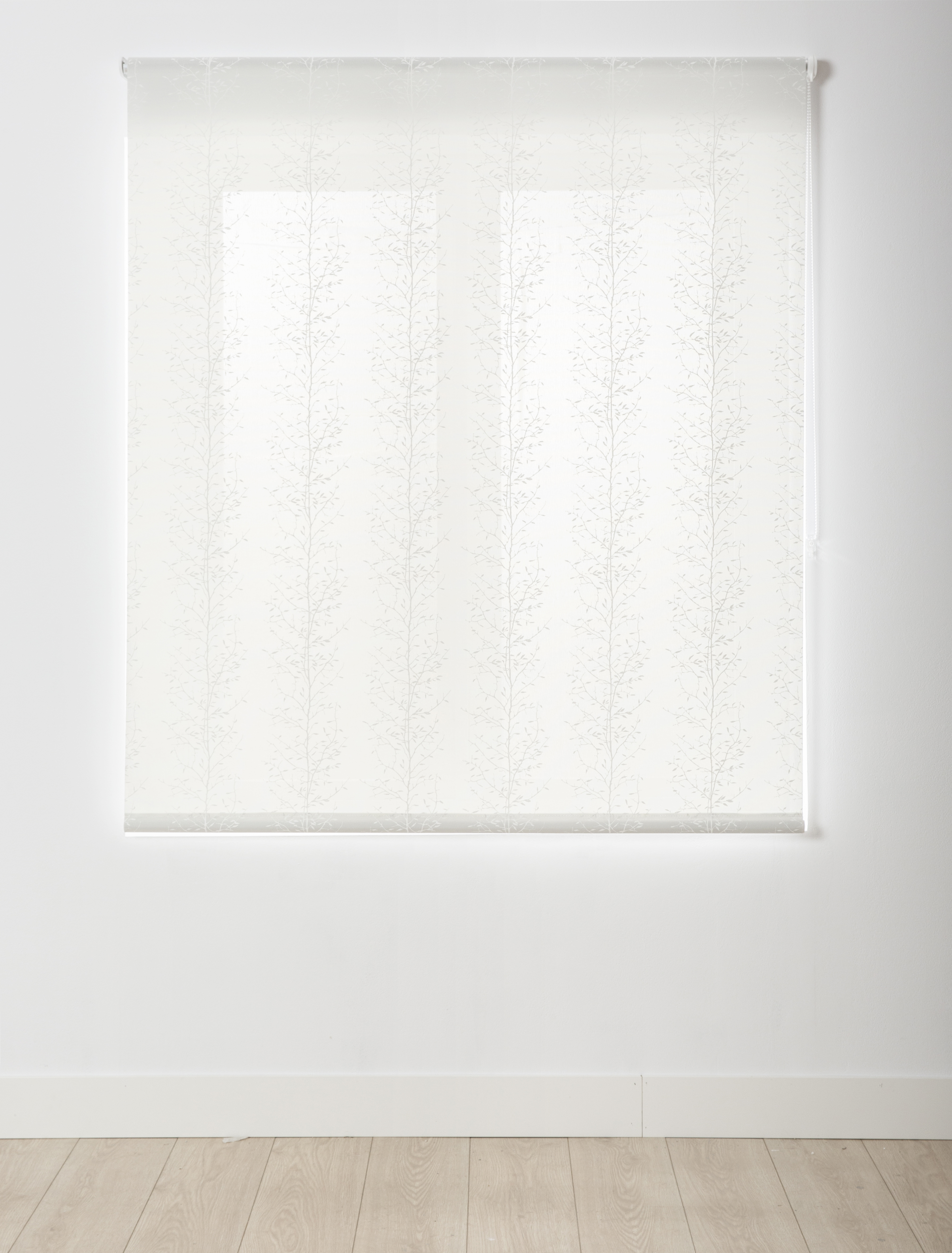 Estor enrollable screen con cadena Screen Ramas poliéster planta gris ...