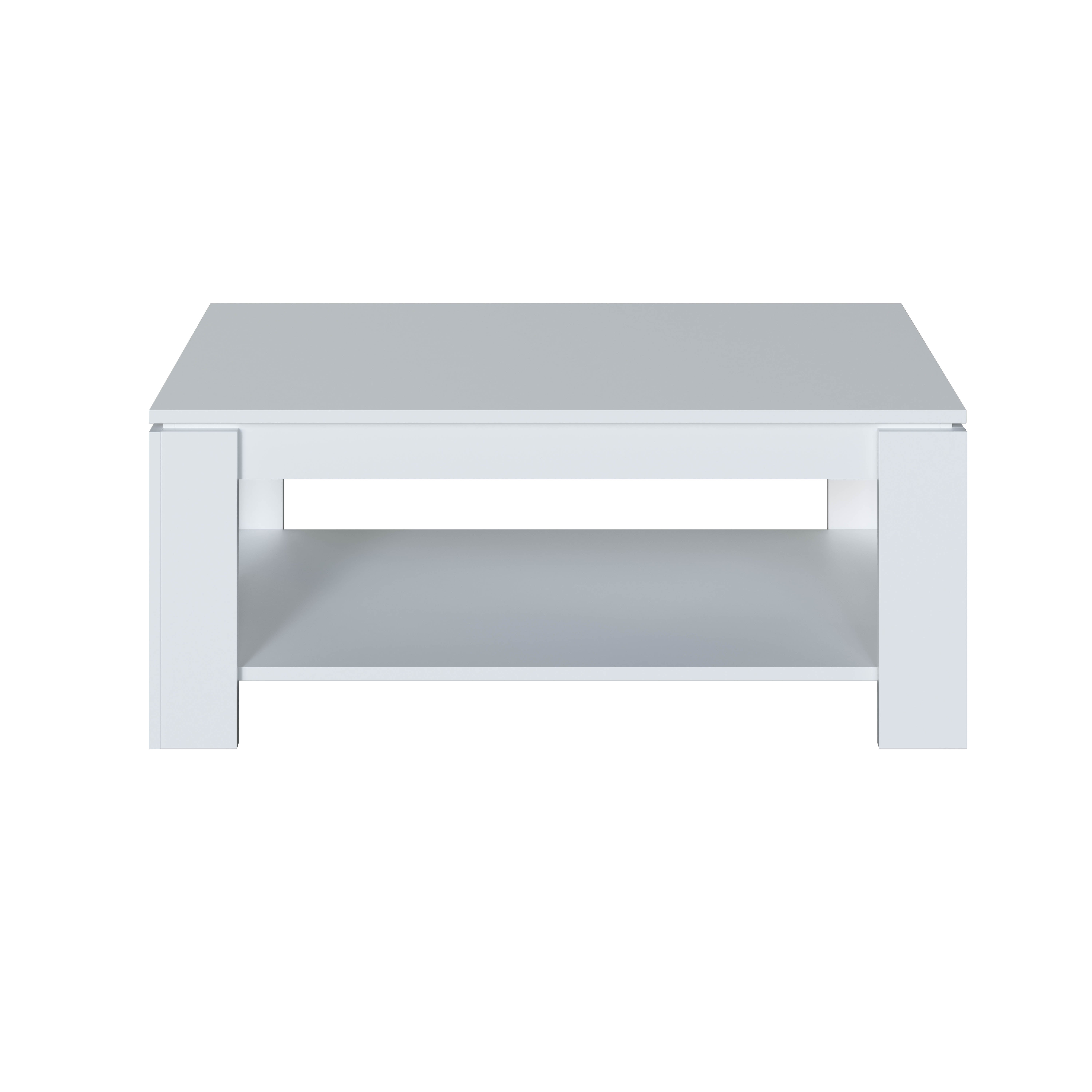 Mesa de centro elevable Flow blanco Artik 100x43/54x50cm (anchoxaltoxfondo) | Leroy Merlin