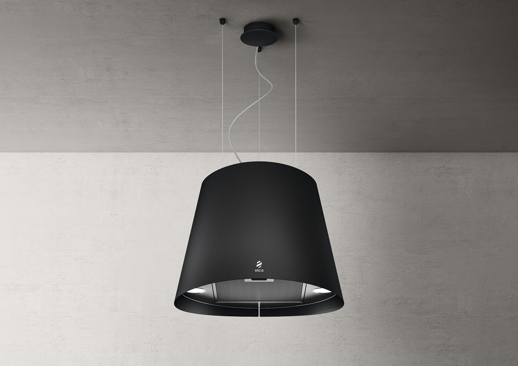 Campana isla ELICA ELICA JUNO BL/F/50 cm 620 m³/h negro | Leroy Merlin