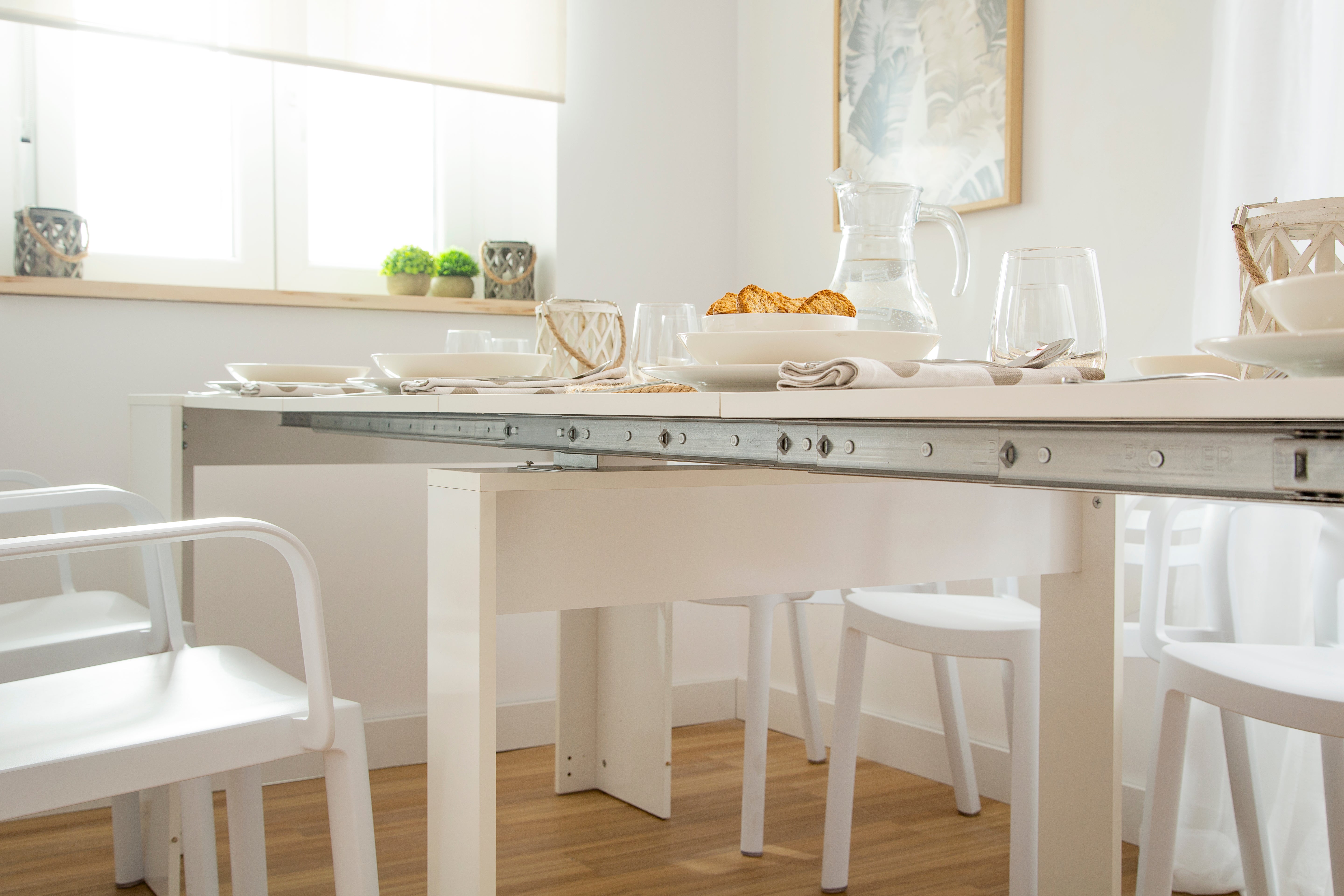 Mesa extensible Kiona: ideas para usarla en casa | Leroy Merlin