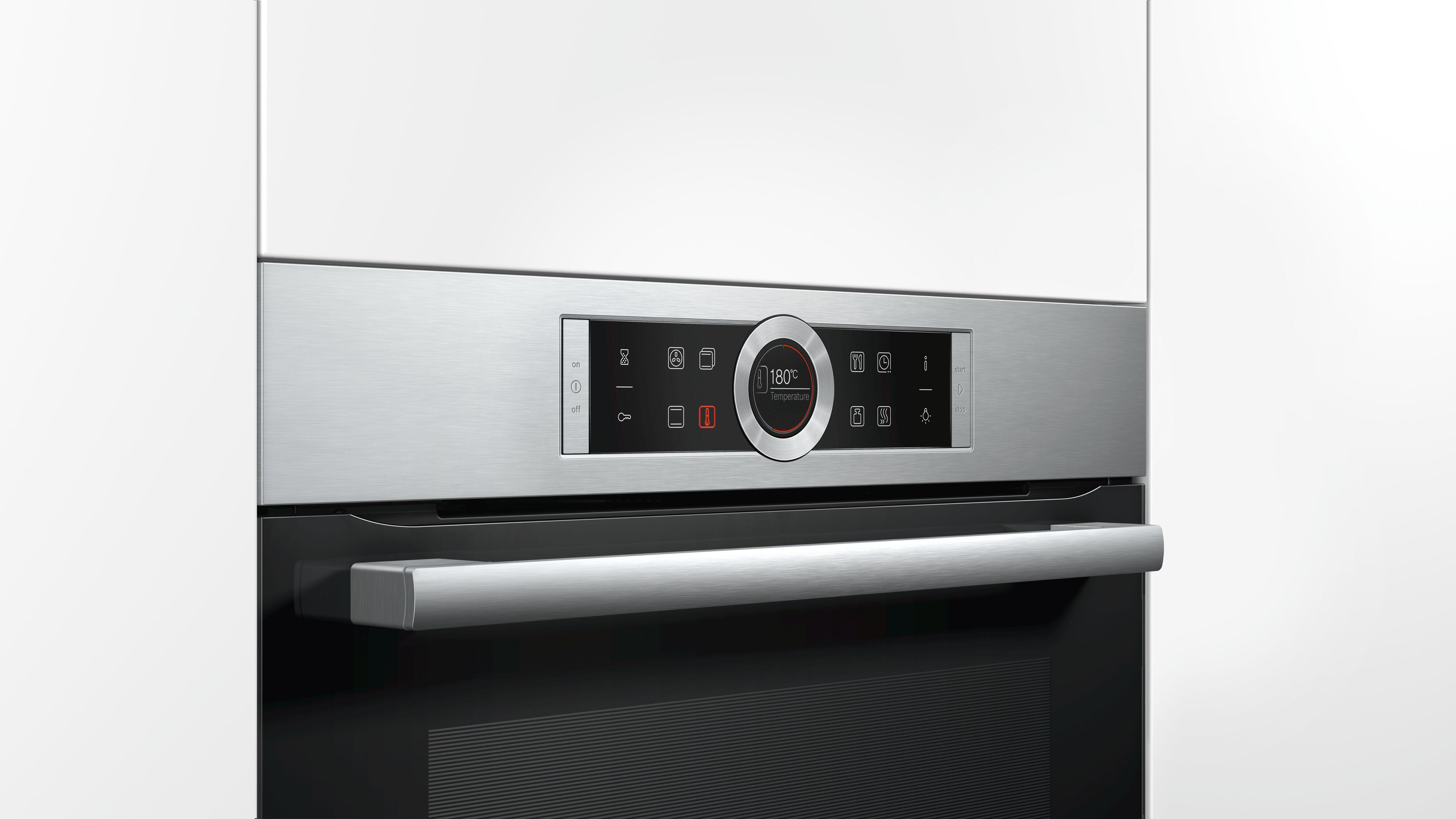 Horno BOSCH HBG635NS1 multifunción A+ 71 litros 3.6kW Aqualisis | Leroy ...