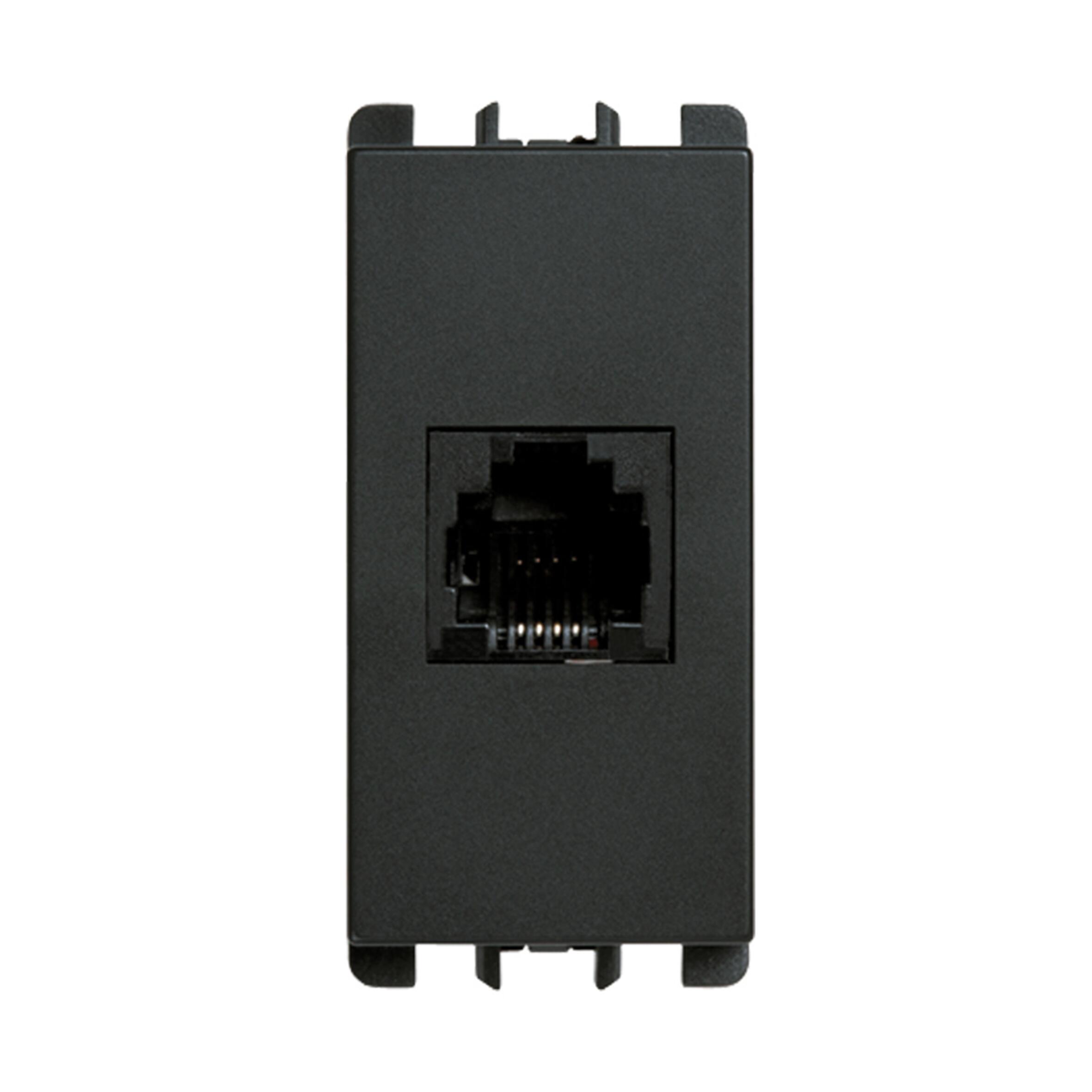 Presa Multimedia RJ11 Nea SIMON URMET , colore antracite | Leroy Merlin