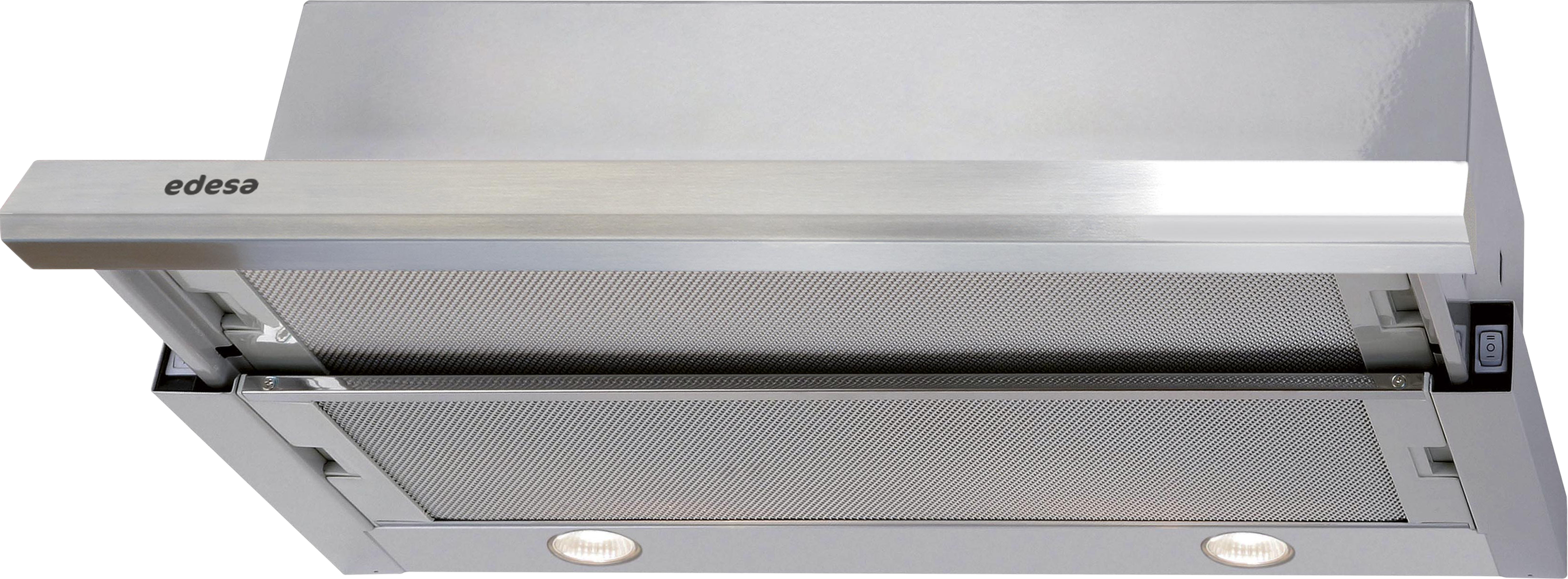 Campana telescópica EDESA ECT 6411 X 60 cm 390 m³/h inox Clase C ...