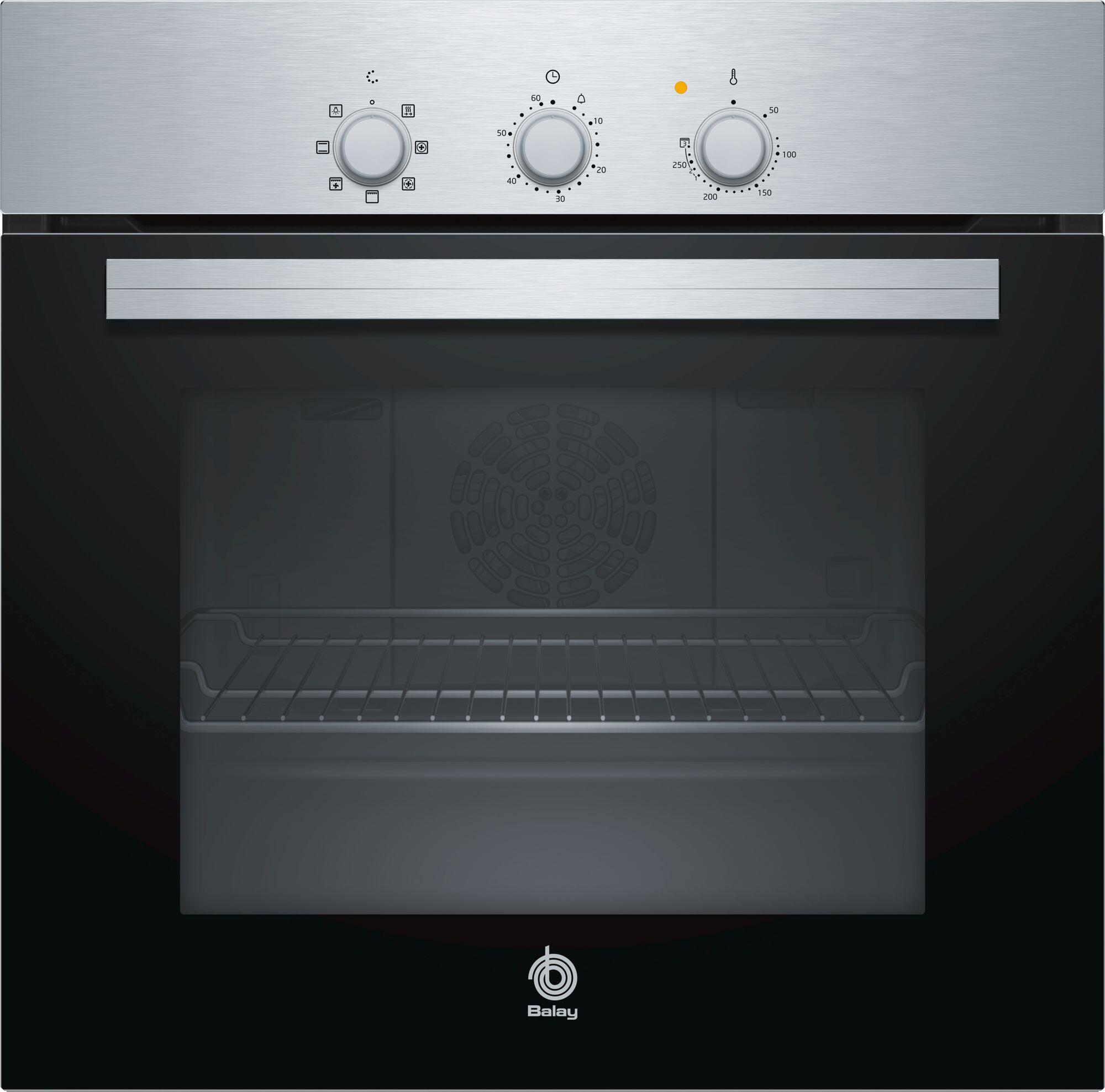 Horno BALAY 3HB2010X0 multifunción A 66 litros 3.3kW Manual | Leroy Merlin
