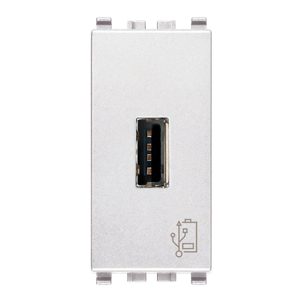 Presa di alimentazione USB A Eikon VIMAR, colore bianco | Leroy Merlin