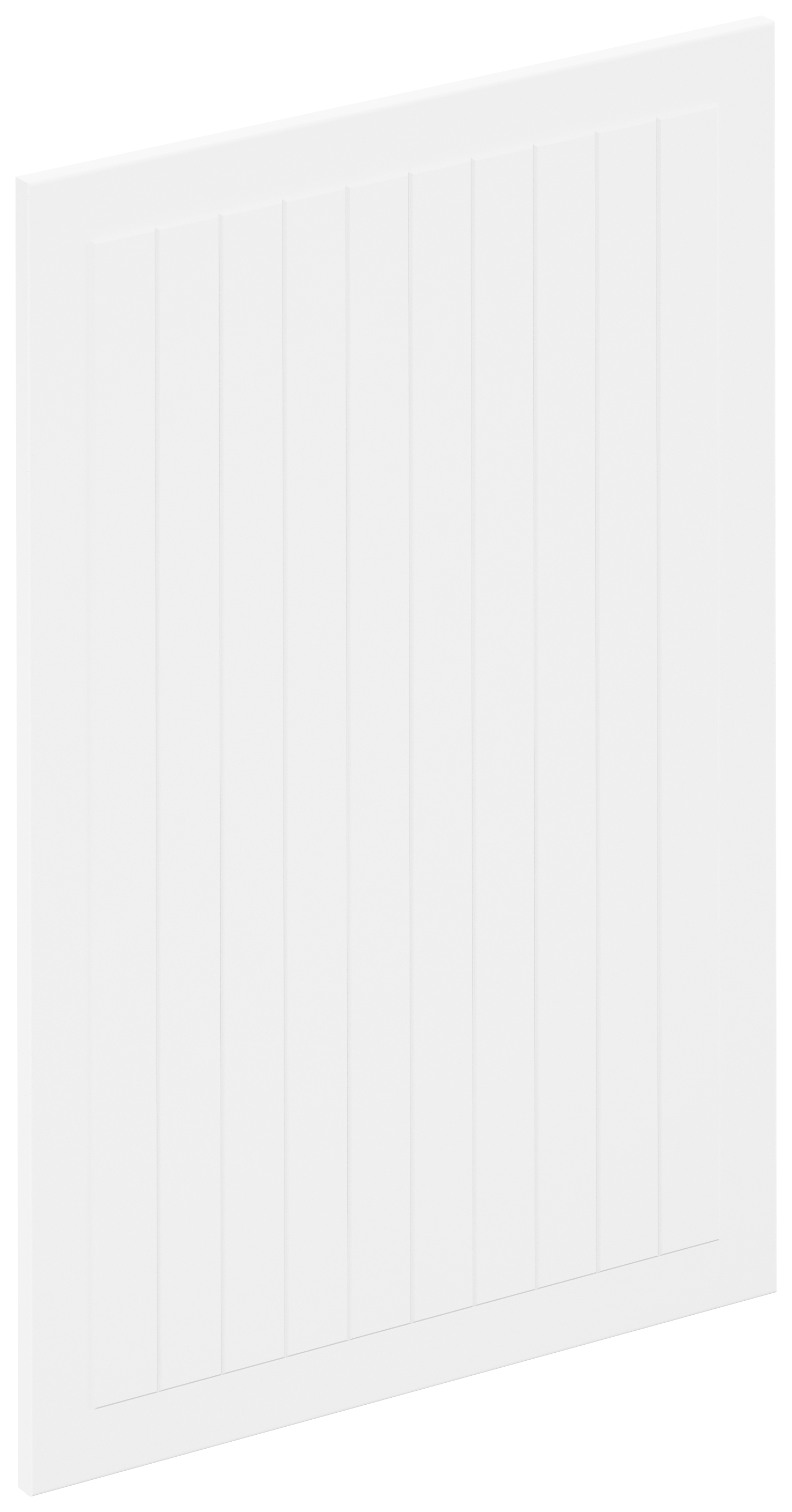 Puerta para mueble de cocina Toscane blanco 59,7x89,3 cm | Leroy Merlin