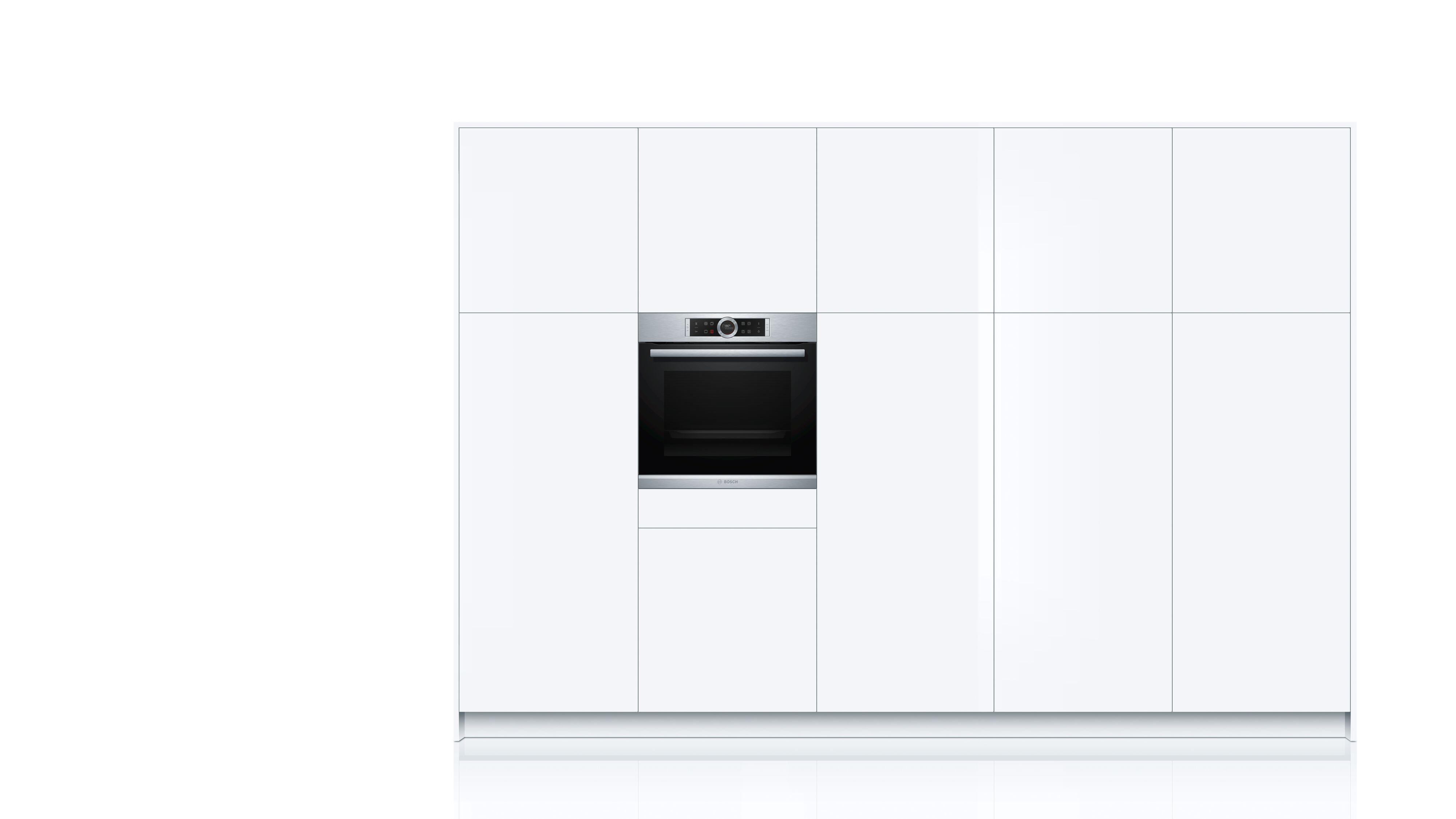 Horno BOSCH HBG635NS1 multifunción A+ 71 litros 3.6kW Aqualisis | Leroy ...