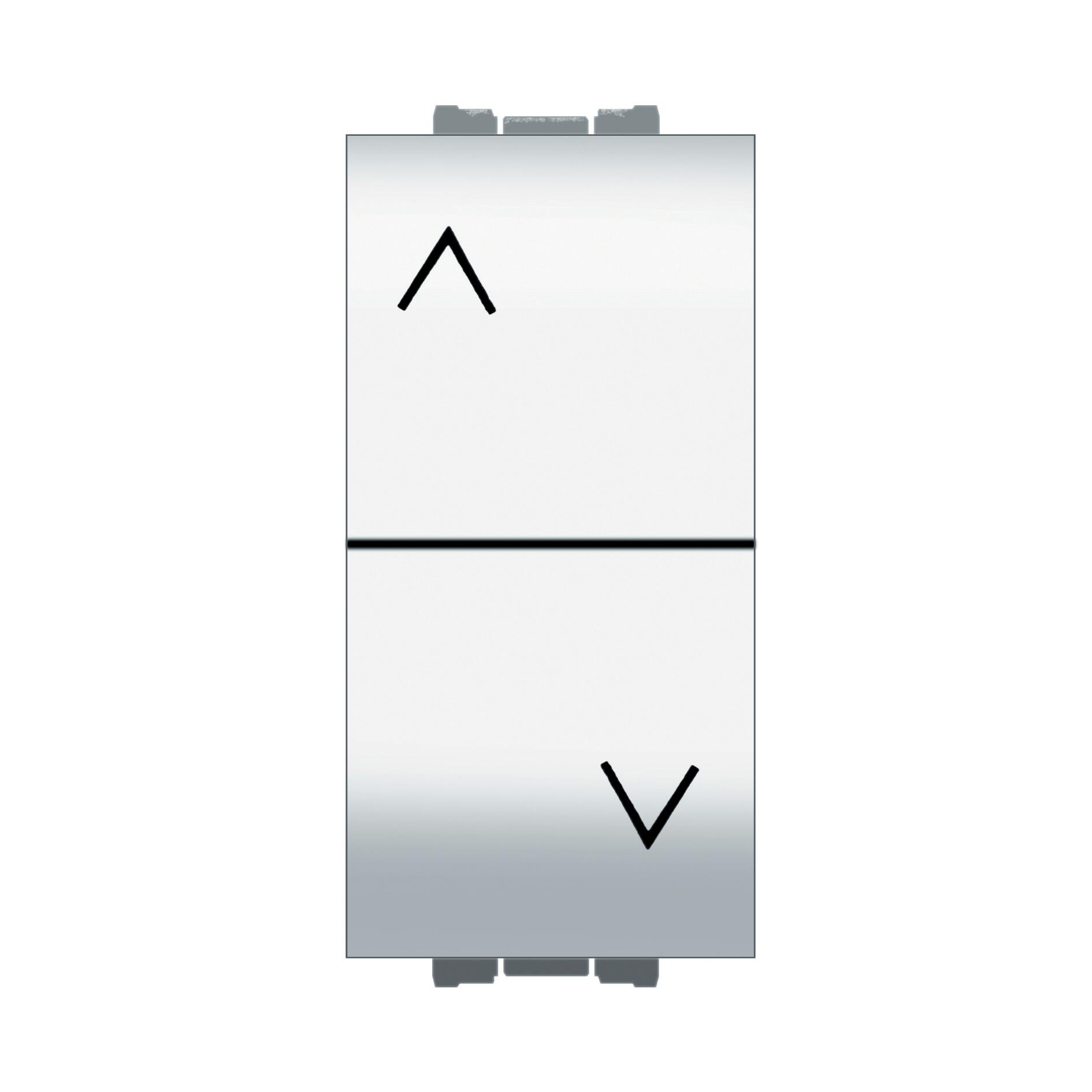 Pulsante doppio interbloccato Flexì FEB bianco | Leroy Merlin