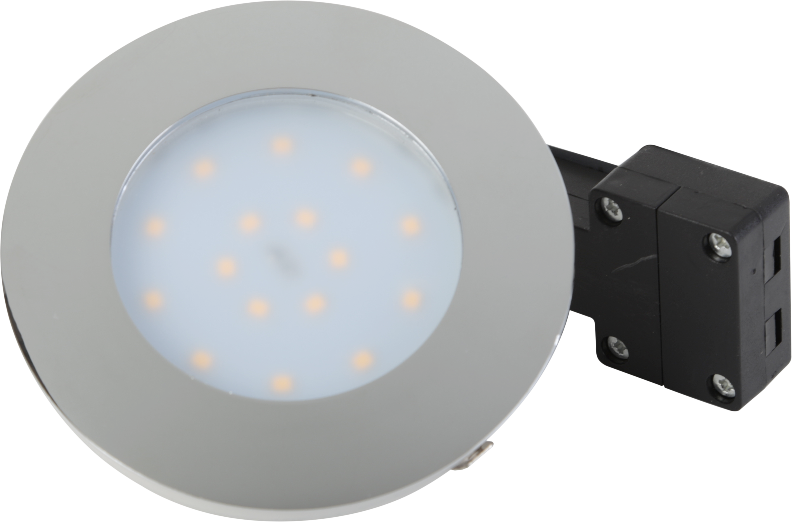 Foco downlight empotrable LED Pineda redondo cromo 1000 lm blanco ...