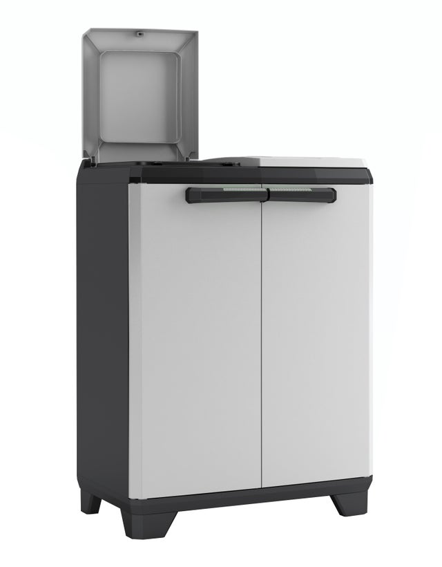 Mueble cubo basura: Ahorra espacio y organiza reciclaje