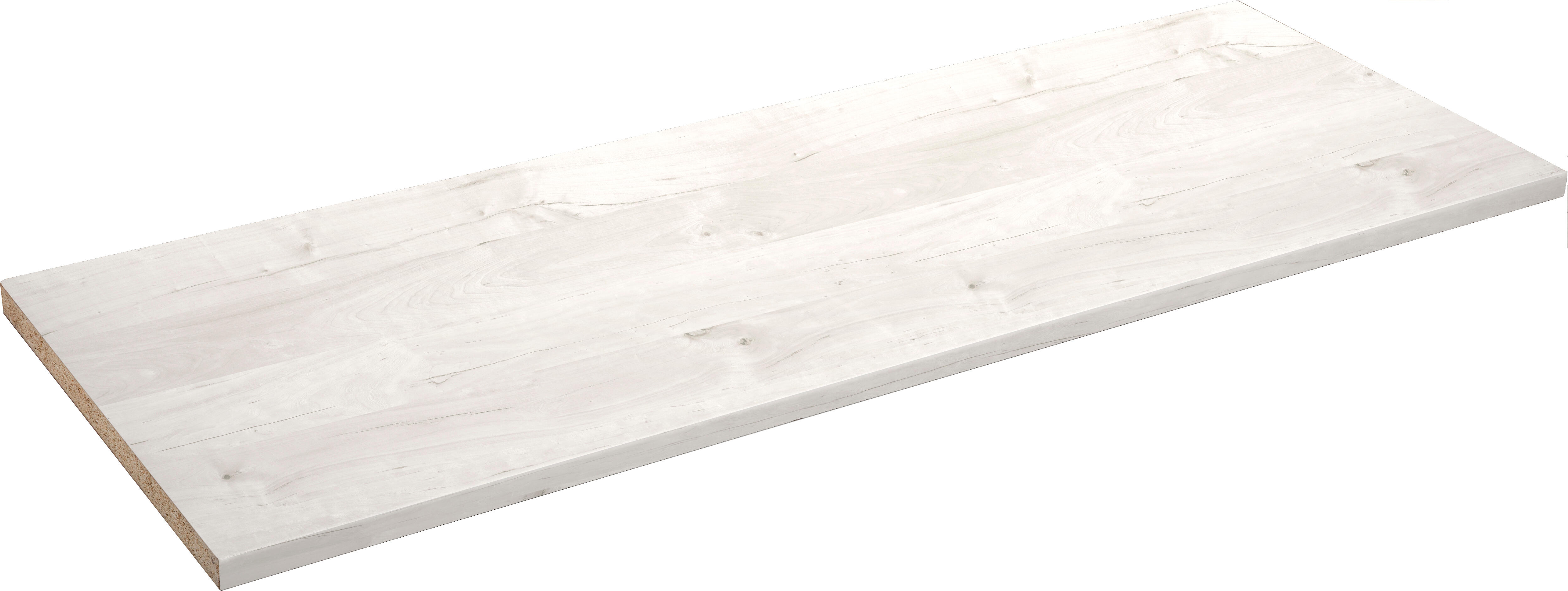 Encimera de cocina laminada bohemian blanco wood 180x62 cm espesor 38mm ...