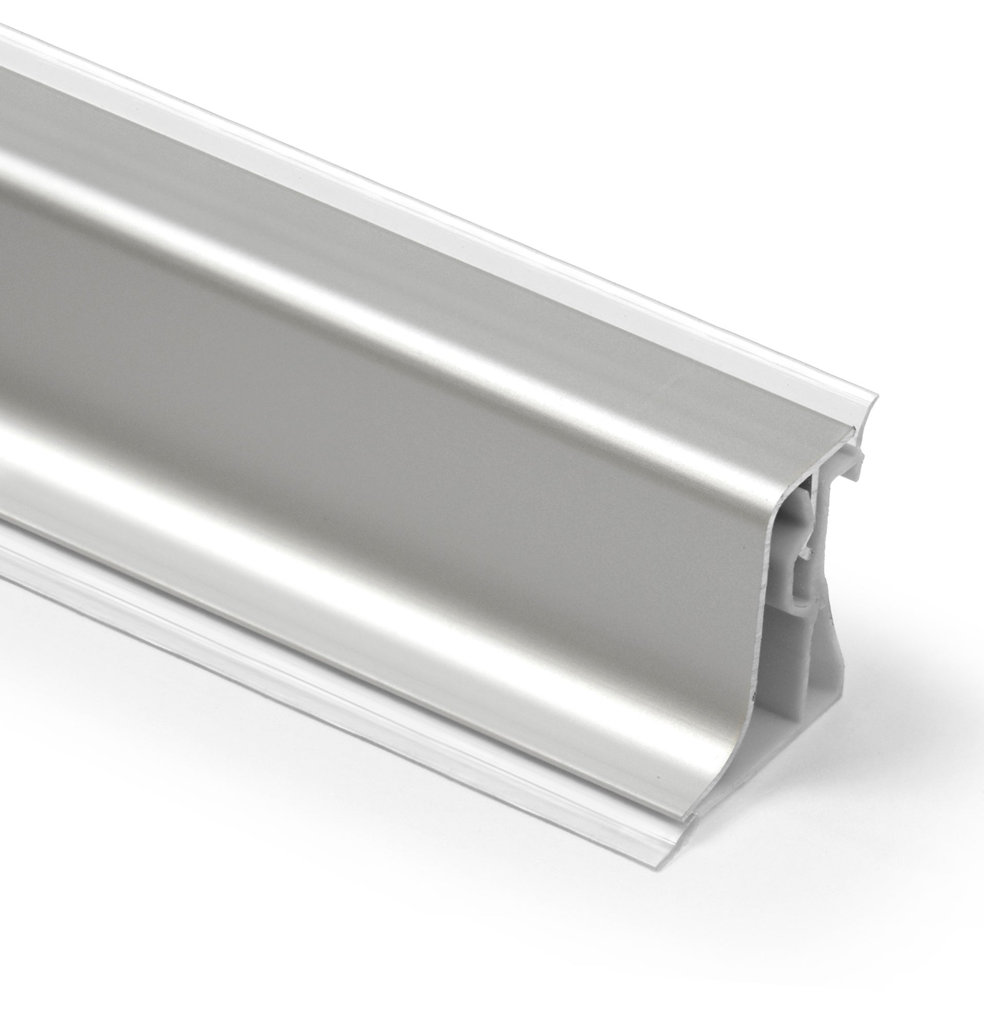 Copete superior plata brillo de 2,5 m | Leroy Merlin