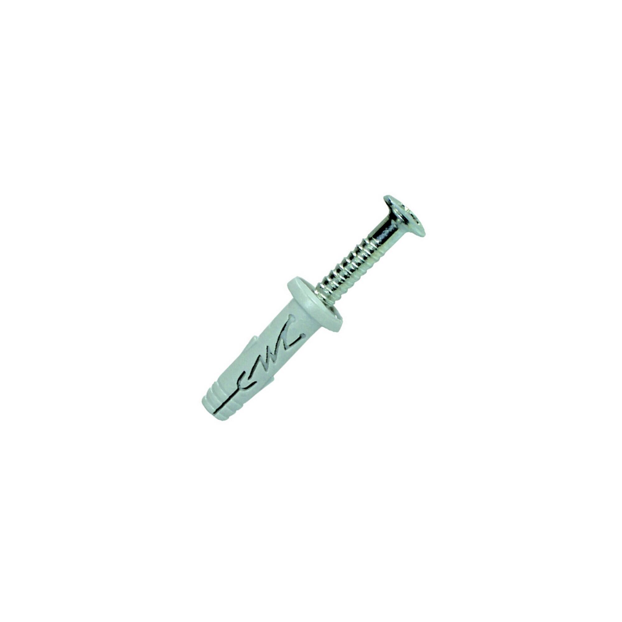 25 tacos para cualquier tipo de pared de nailon de 35 mm y 5 mm de ø ...