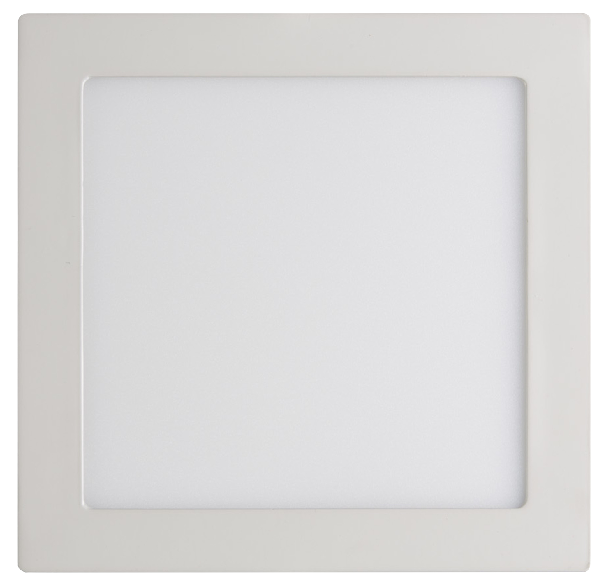 Foco led cuadrado blanco de 18w | Leroy Merlin