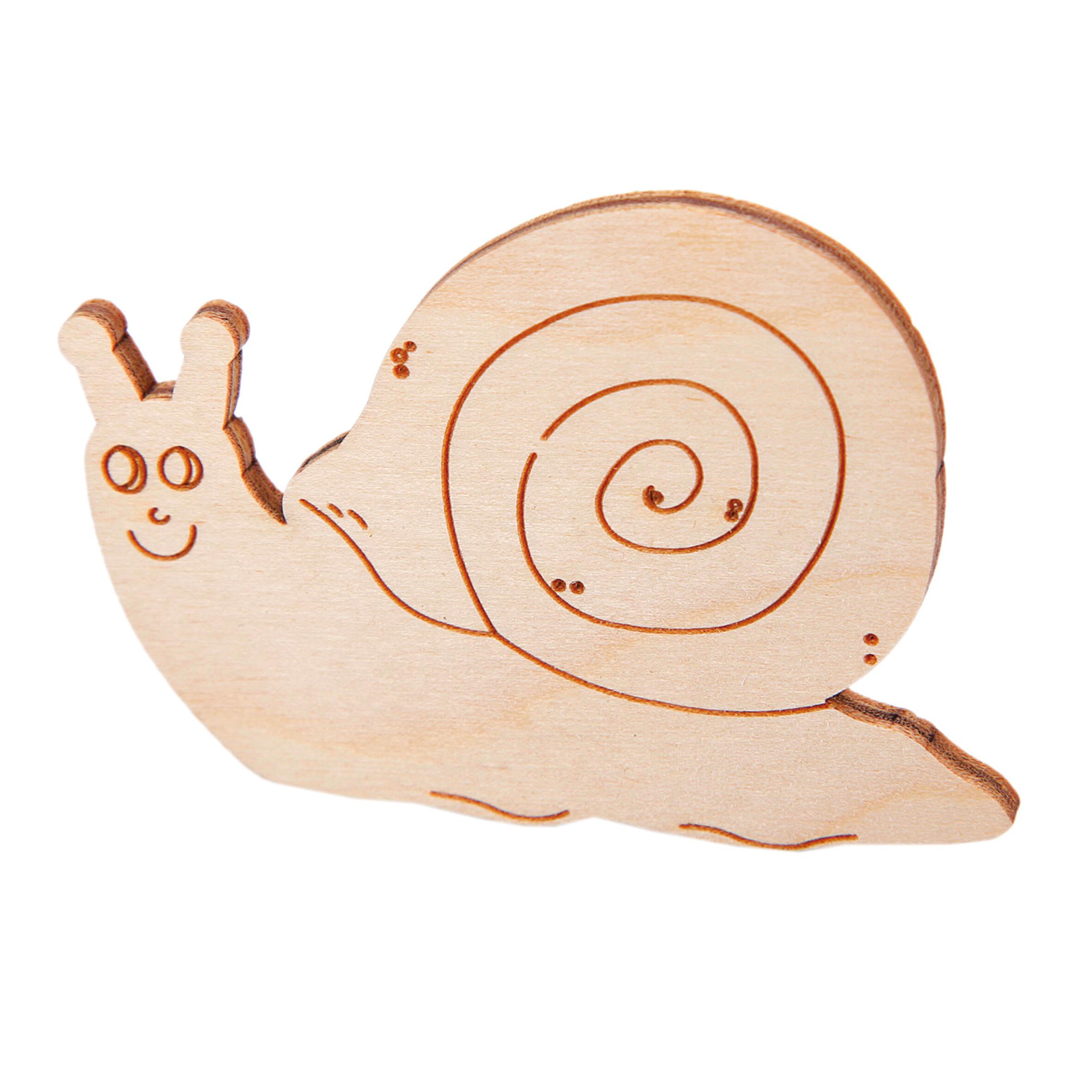 Sagoma in legno Lumachina | Leroy Merlin