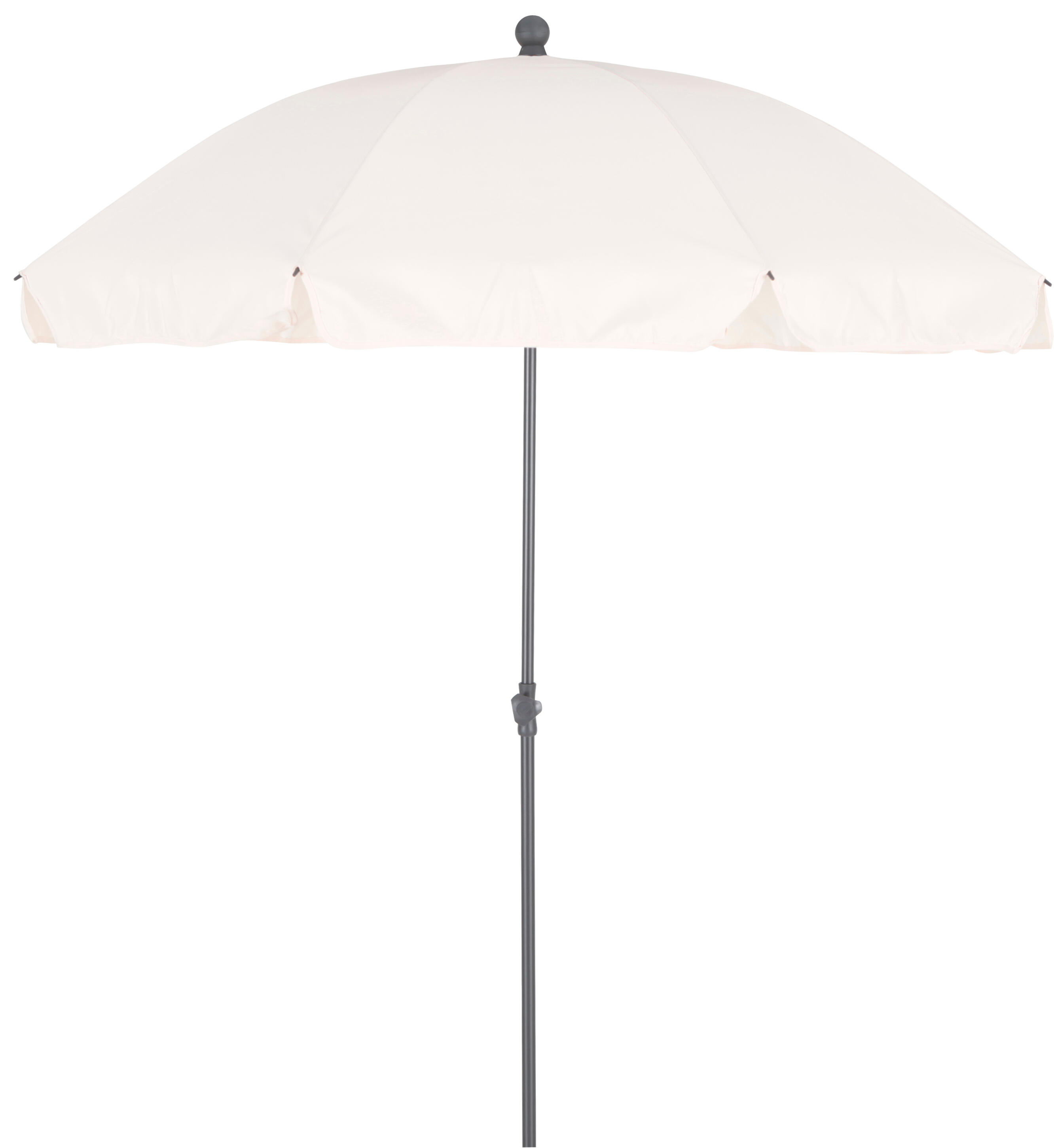 Parasol de 8 varillas blanco de 200cm | Leroy Merlin