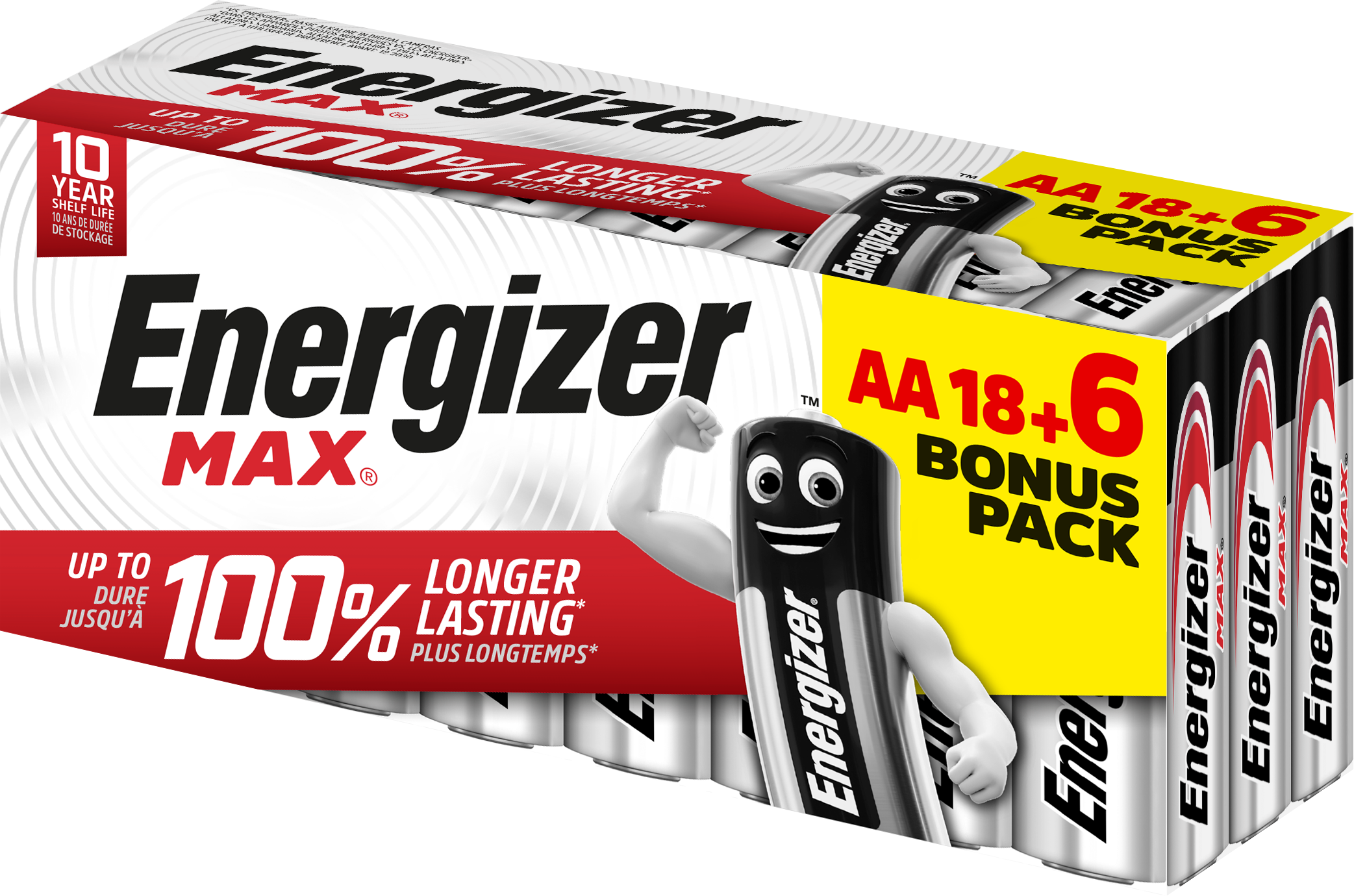Lot de 24 piles lr06, ENERGIZER | Leroy Merlin