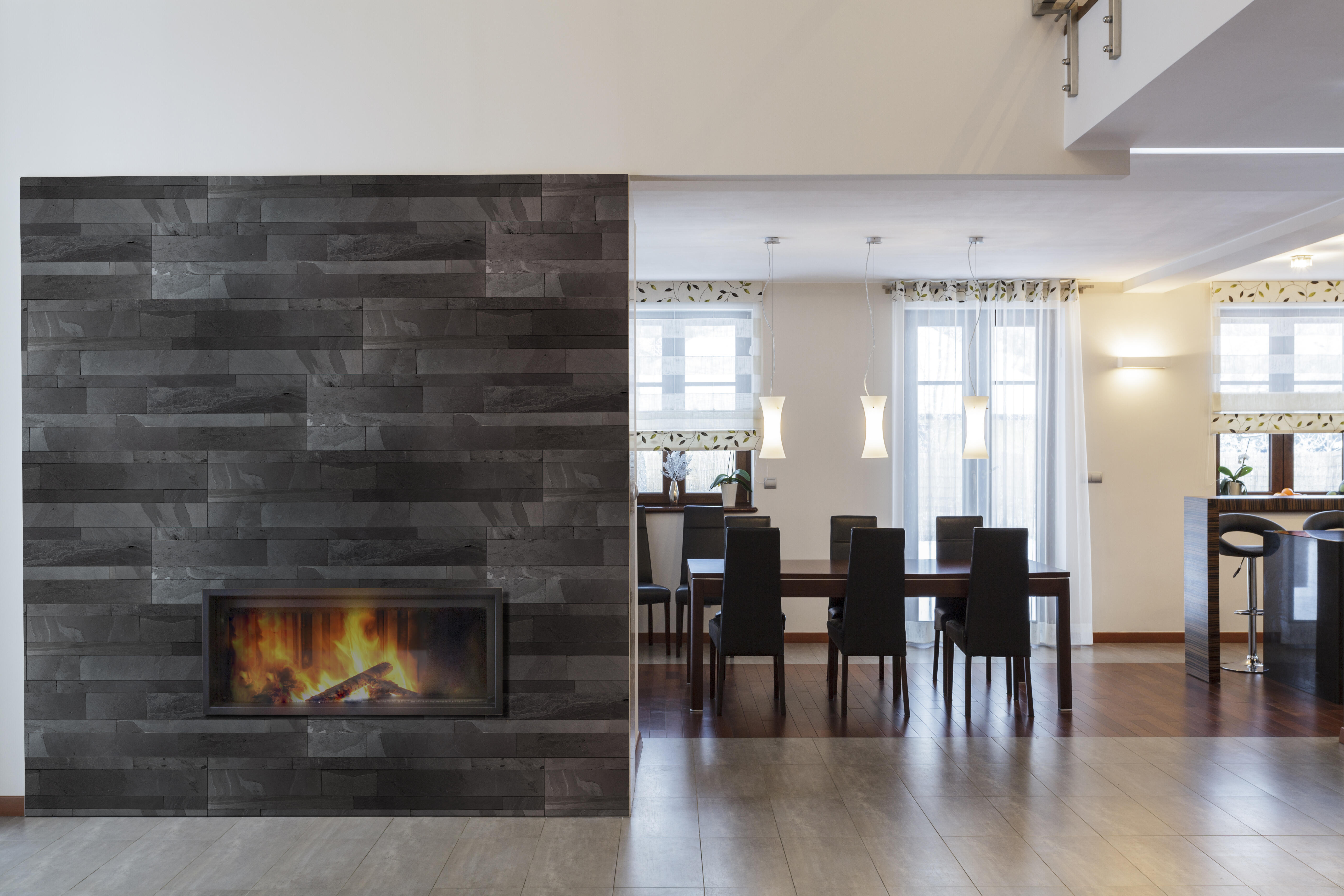 Lot de 10 crédences adhésives parement LONDRES, bleu, 15 cm x 60 cm ...