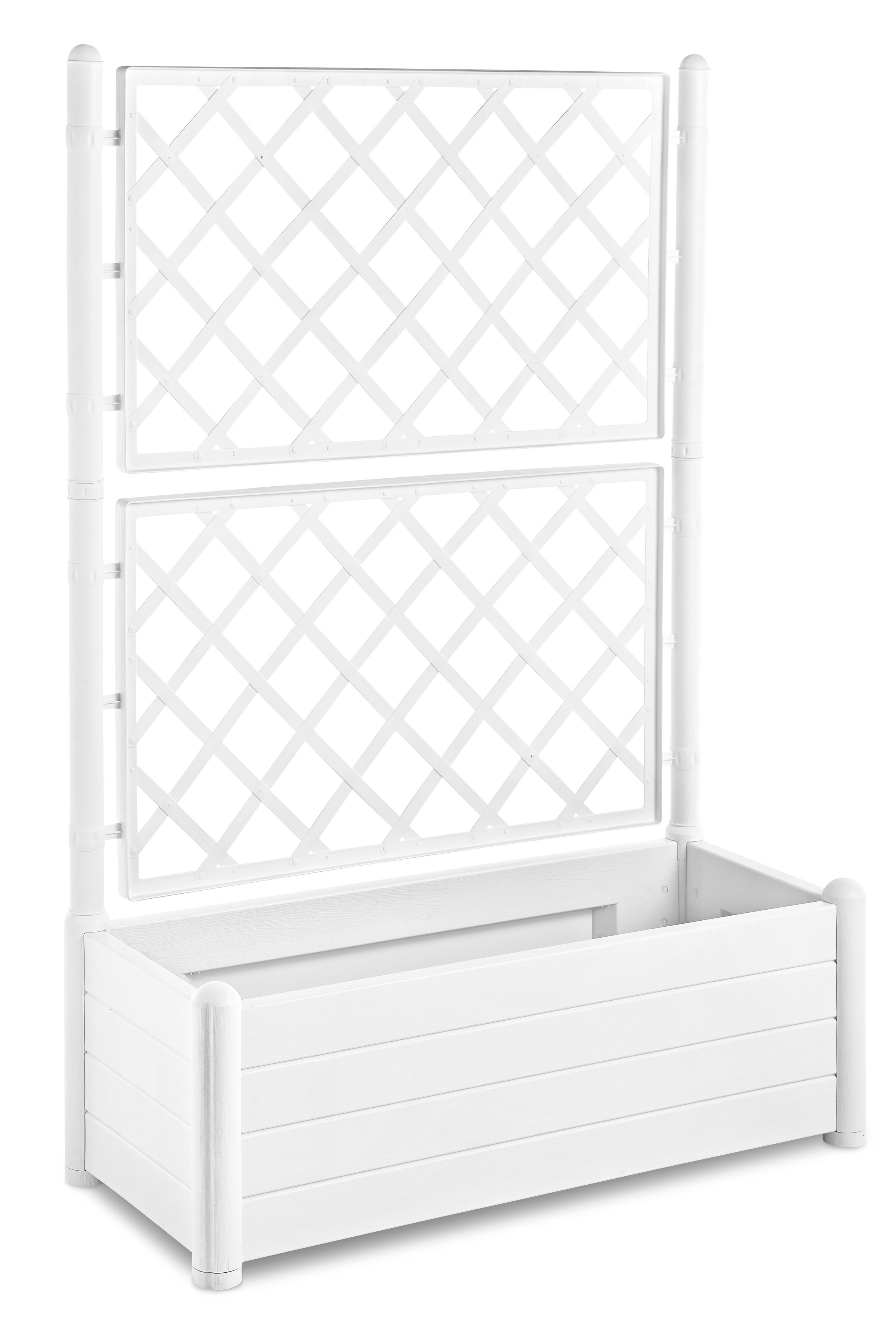 Maceta rectangular con celosía 142x100x43 cm | Leroy Merlin