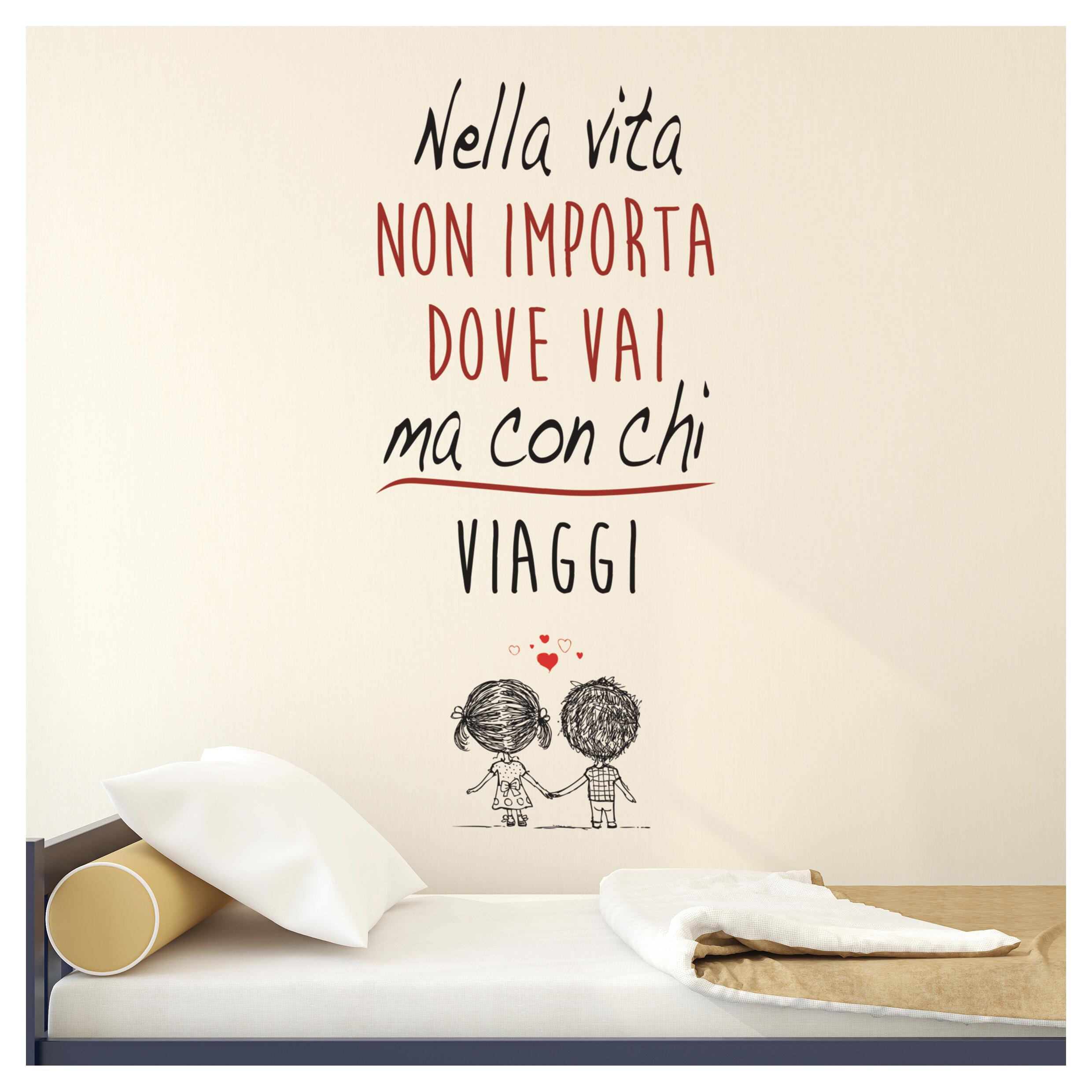 Sticker dove vai 47x67 cm multicolore, confezione da 2 fogli | Leroy Merlin