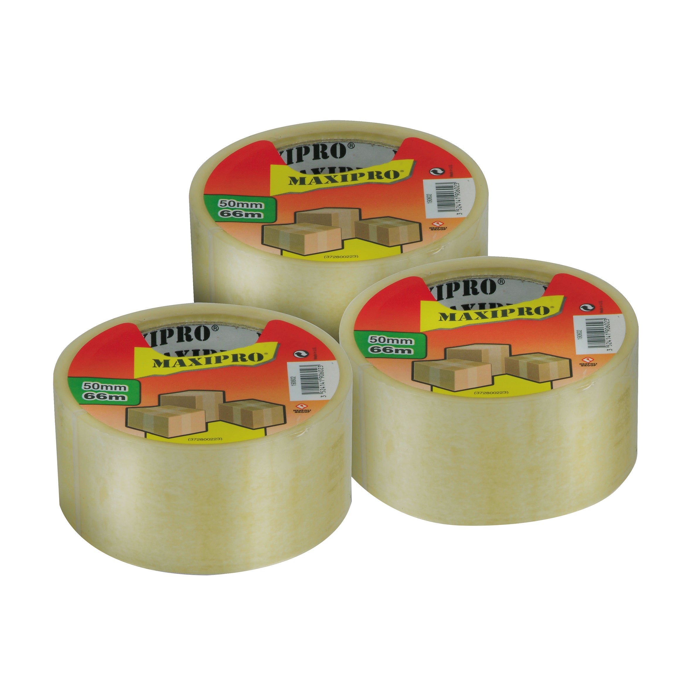 Nastro adesivo, NESPOLI per imballaggio trasparente H 50 mm x L 66 mt ...