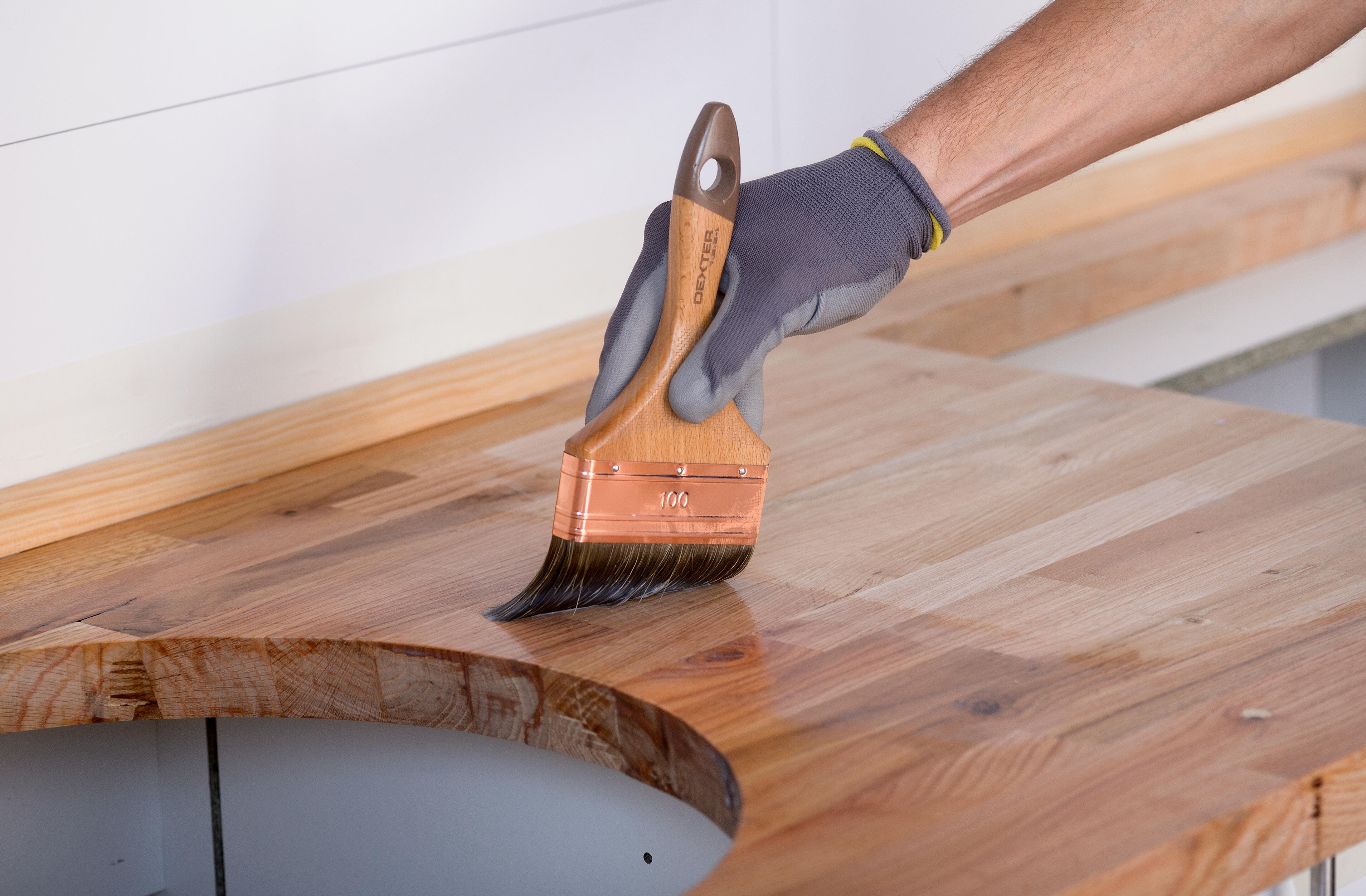 Cómo colocar una encimera de madera | Leroy Merlin