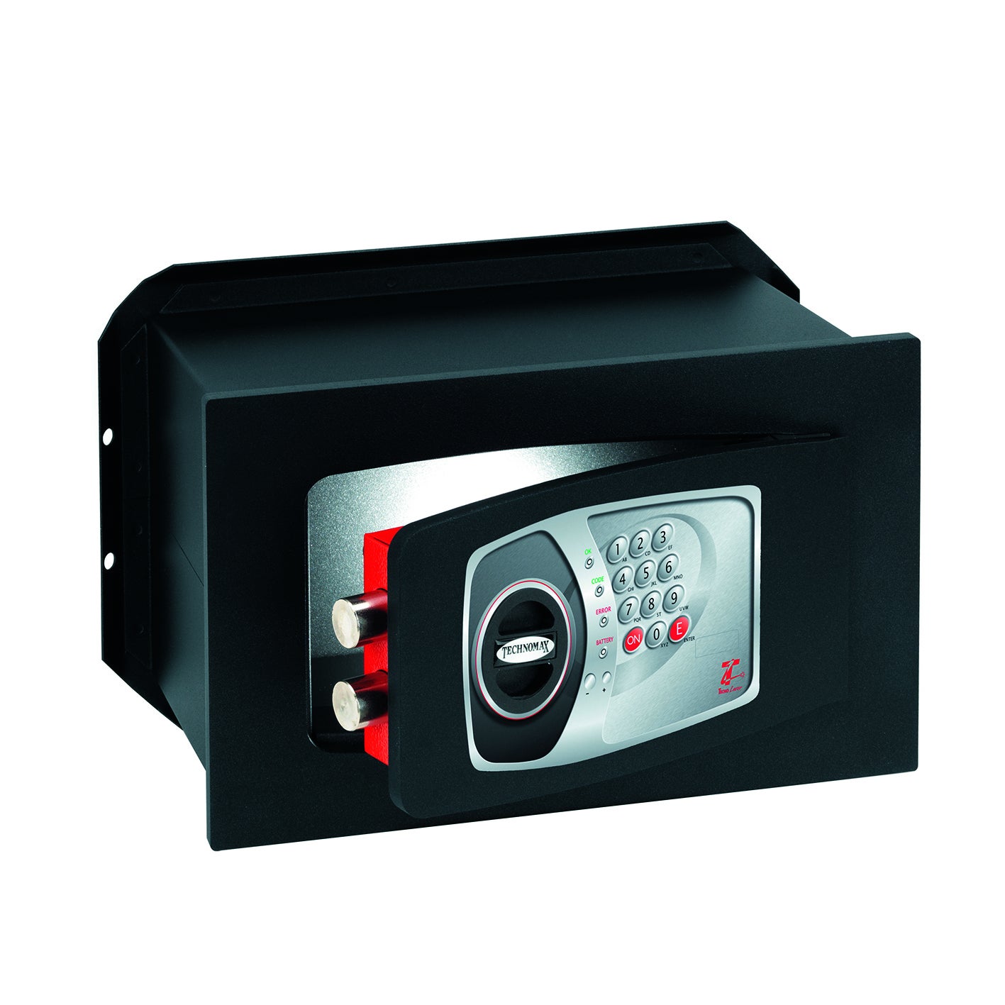 Cassaforte con codice elettronico TECHNOMAX NT/3B a incasso L 34 x H 21 ...