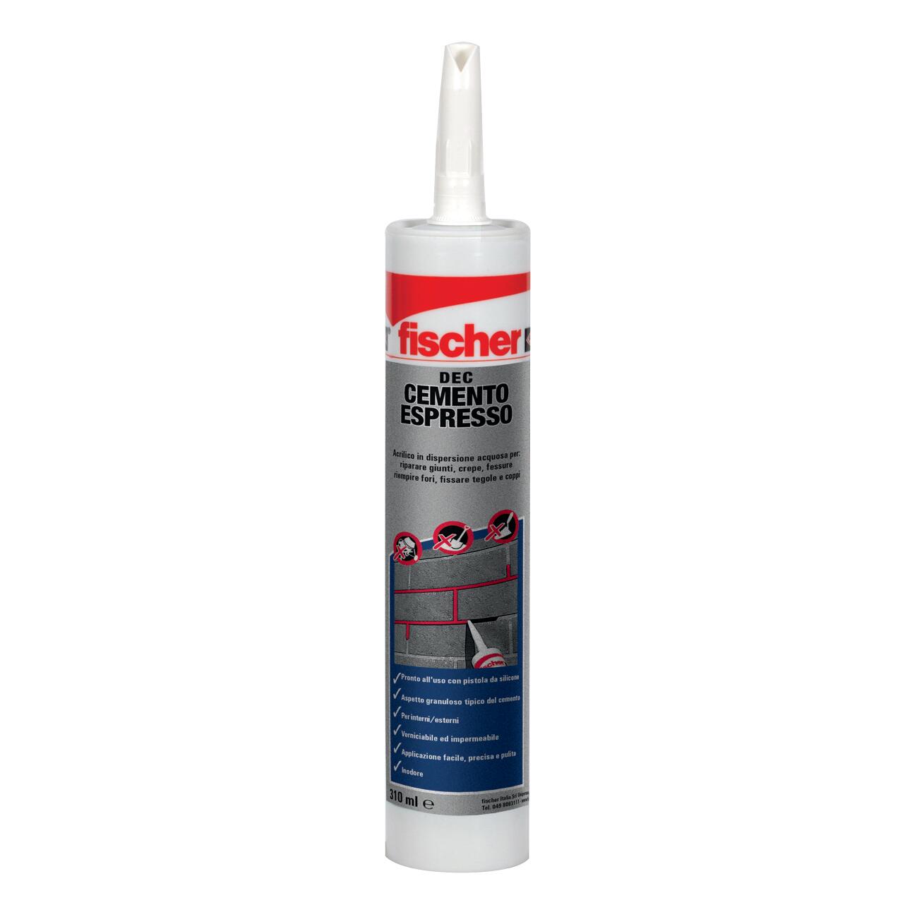 Cemento FISCHER CEMENTO ESPRESSO DEC grigio 1 Kg | Leroy Merlin