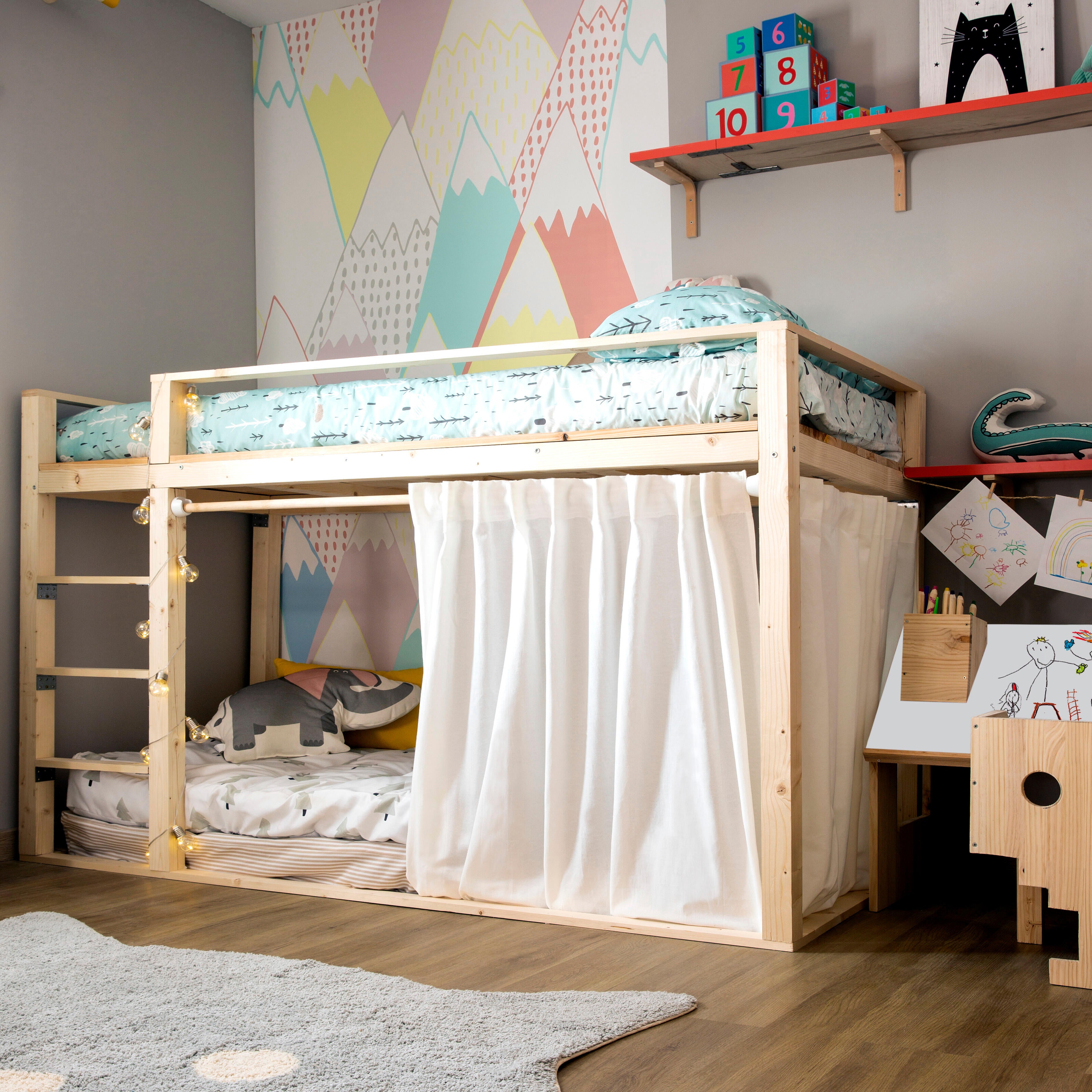 Haz una cama-refugio y regálasela a los peques de la casa. Se ...