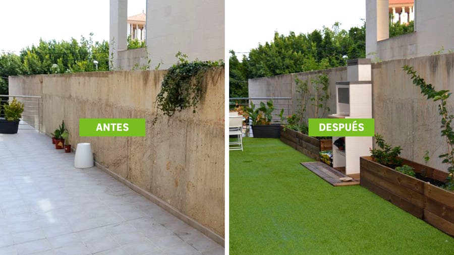 Patios con césped artificial: ideas para inspirarte | Leroy Merlin
