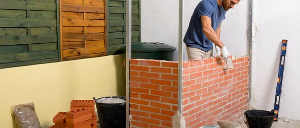 ¿Cómo levantar una pared con ladrillos huecos o rasillón? | Leroy Merlin
