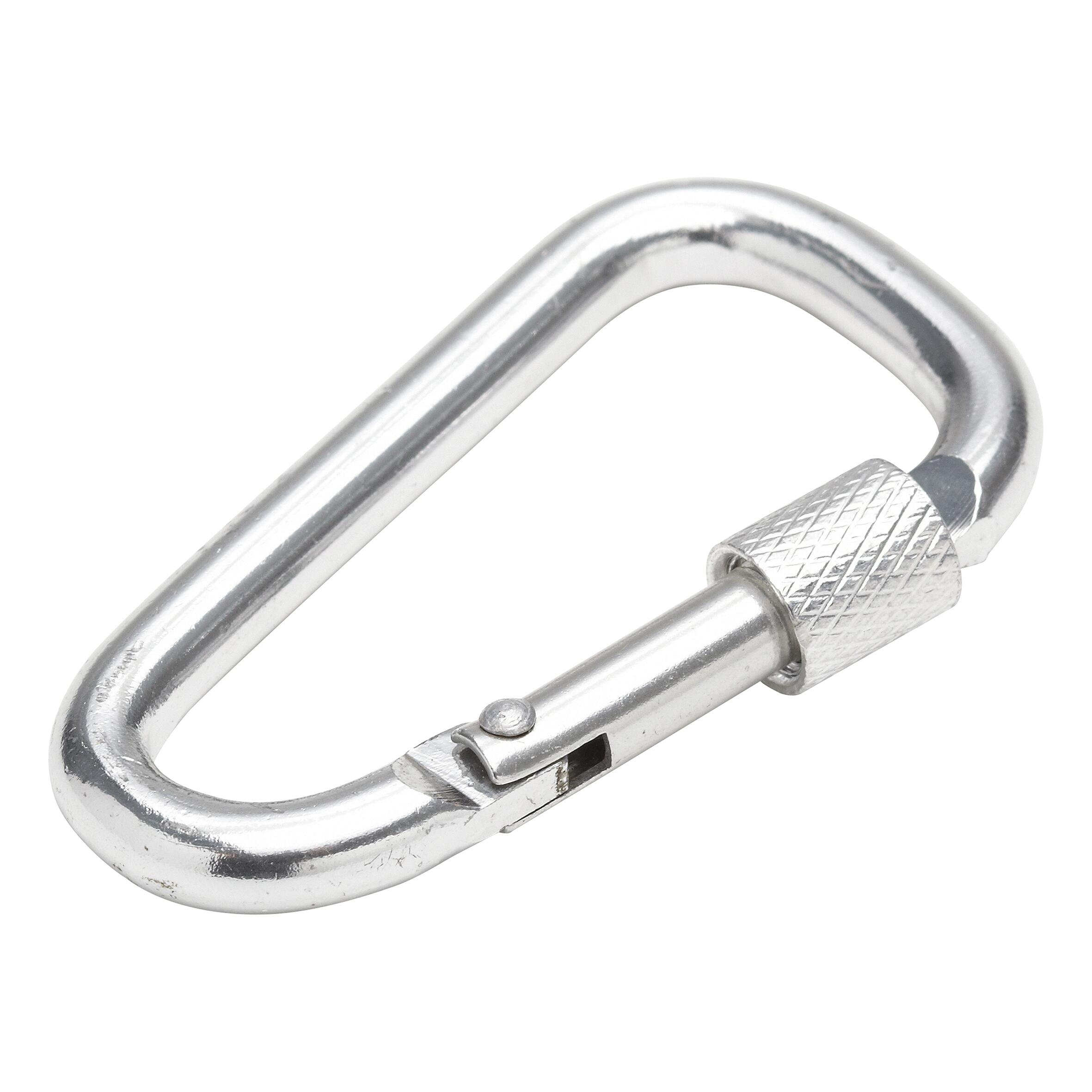 Moschettone STANDERS in alluminio anodizzato Ø 6.0 x 60.0 mm 12.0 kg ...