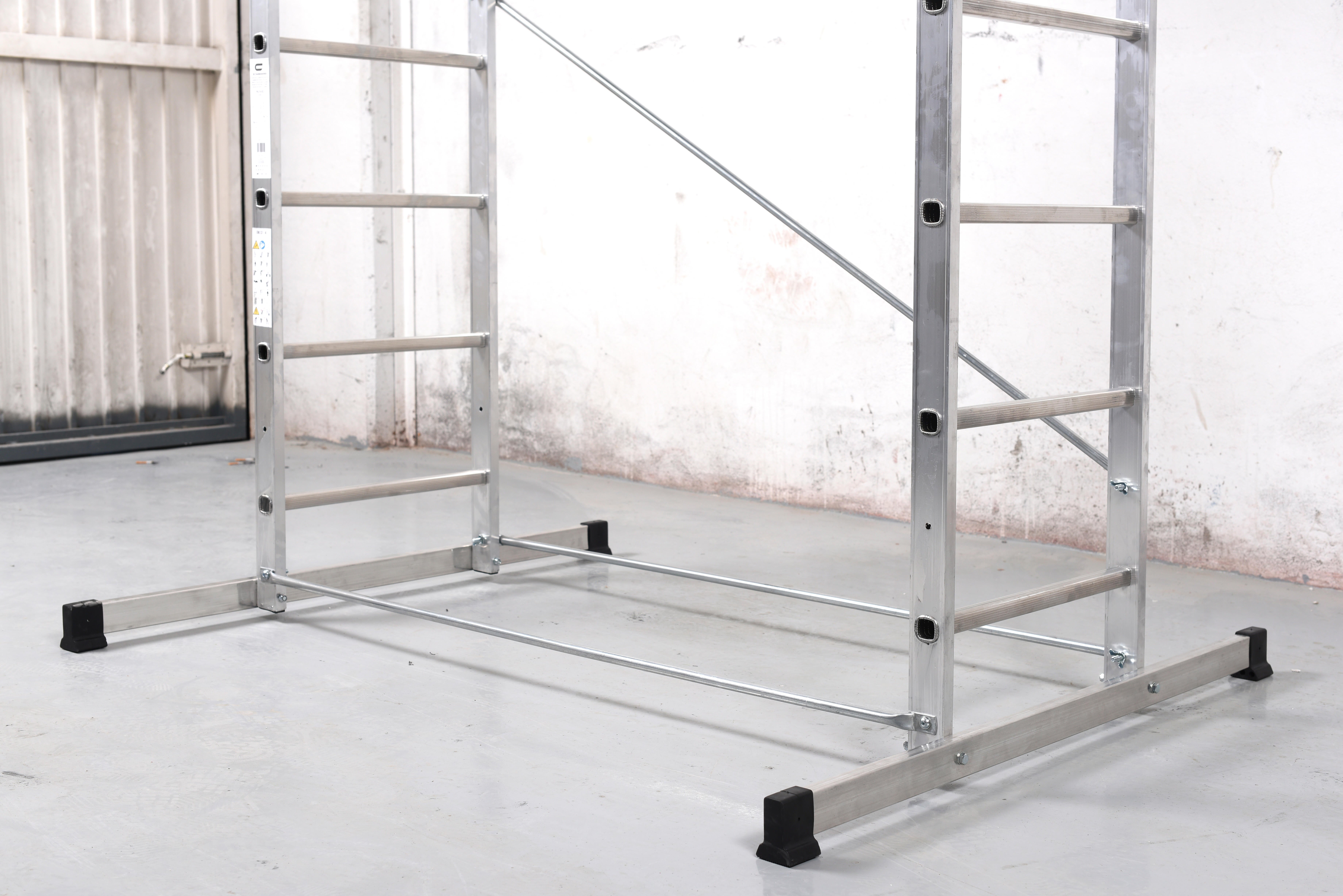 Aprende a montar un andamio doméstico plegable paso a paso. ¡El mejor ...
