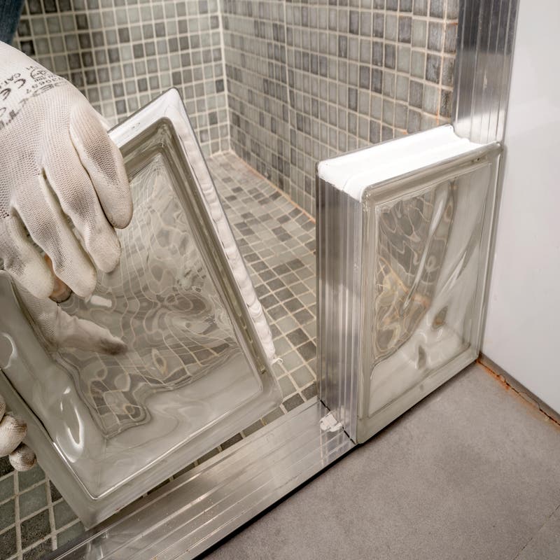 Construir una pared con bloques de vidrio | Leroy Merlin