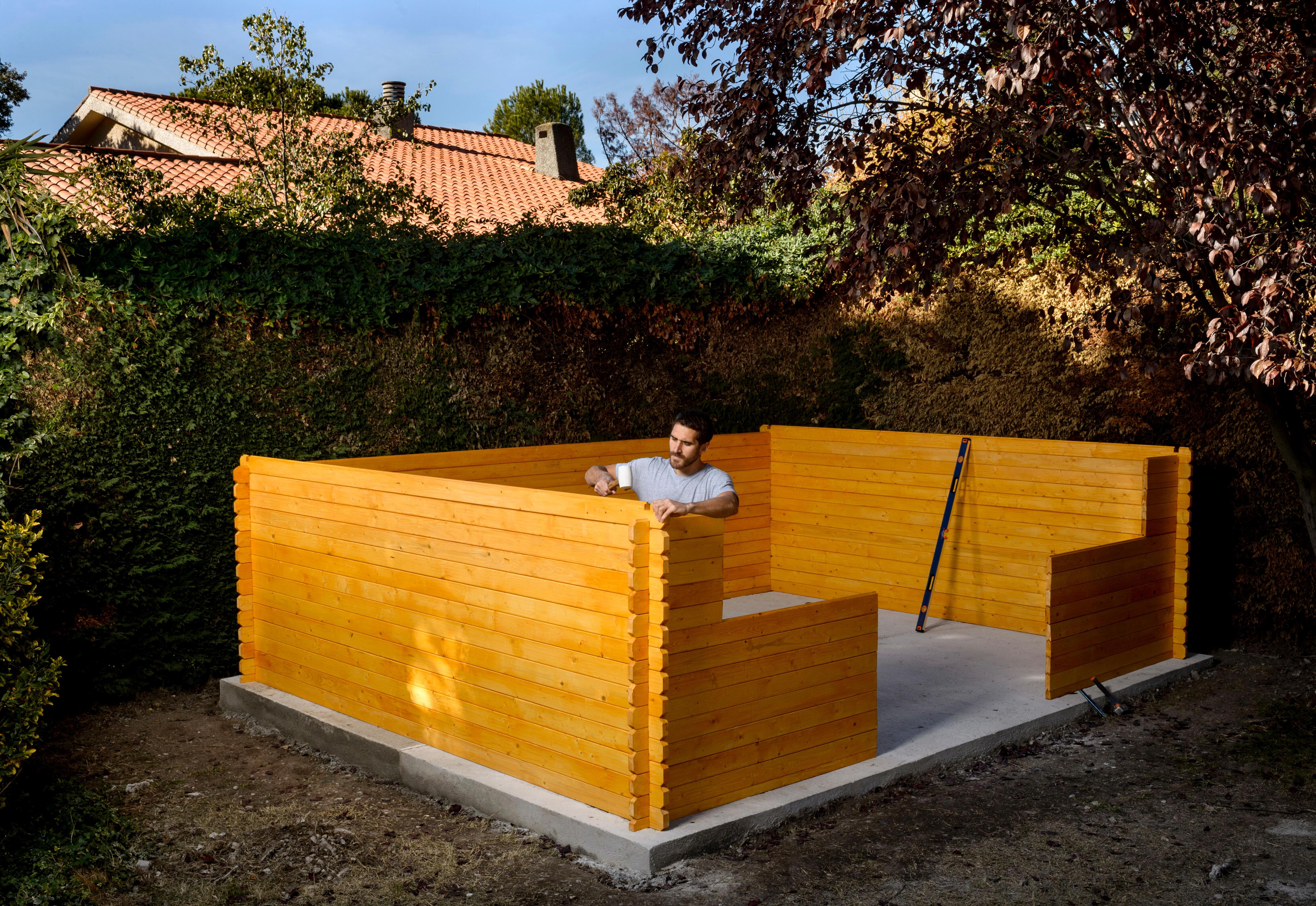 Cómo montar una caseta en el jardín | Leroy Merlin
