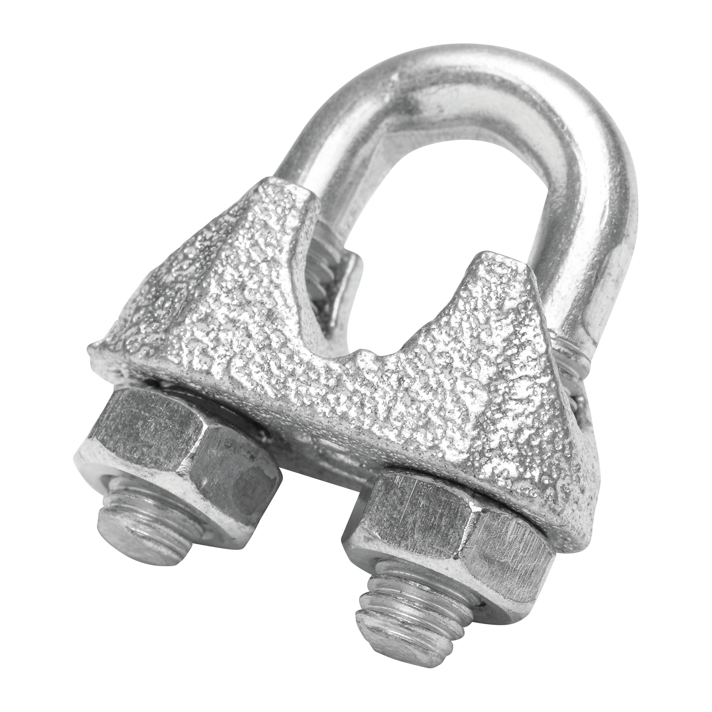 Morsetto serracavo STANDERS CW7-4X in acciaio zincato per cavo Ø 8 mm ...