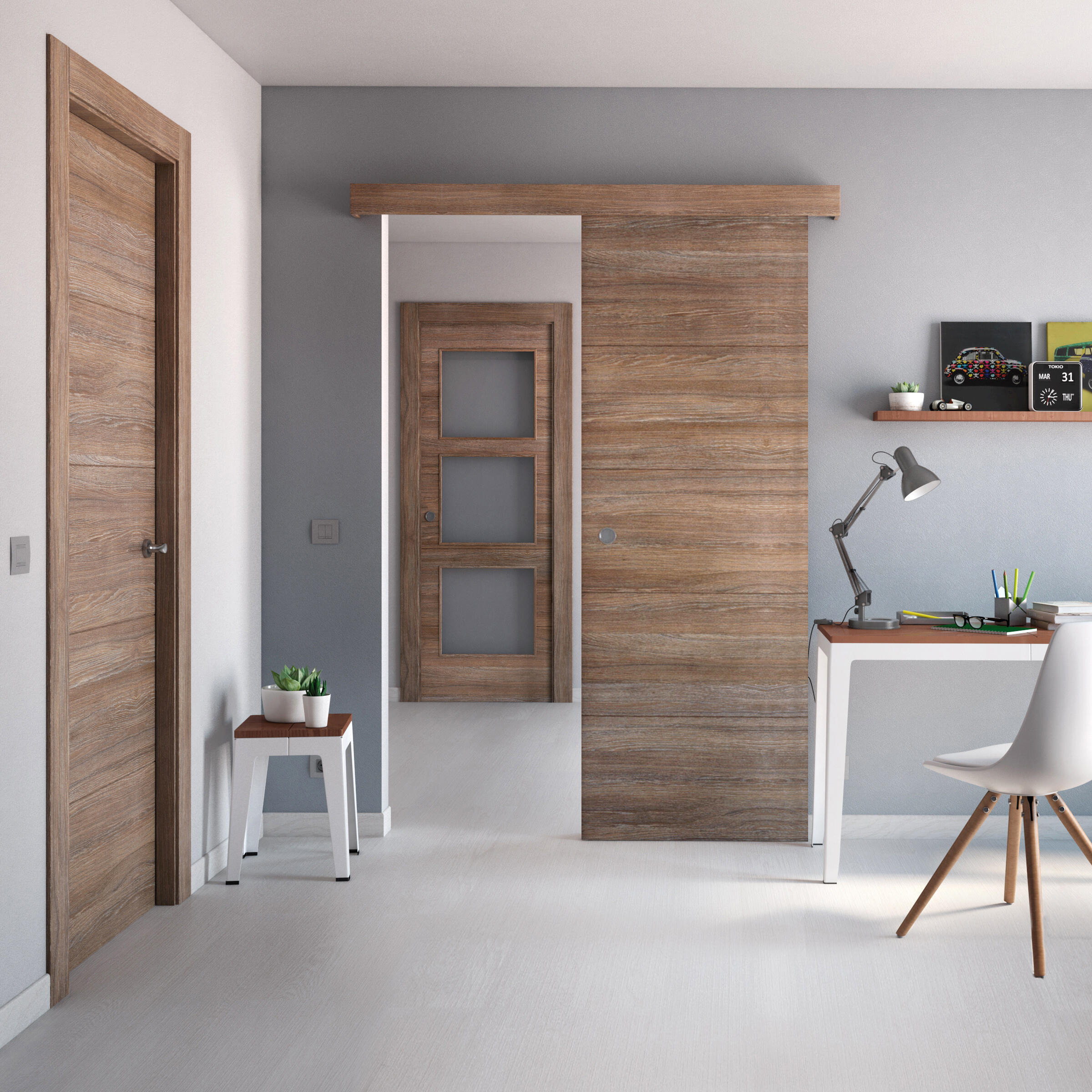 Renueva las puertas de interior: cambia o transforma las antiguas ...