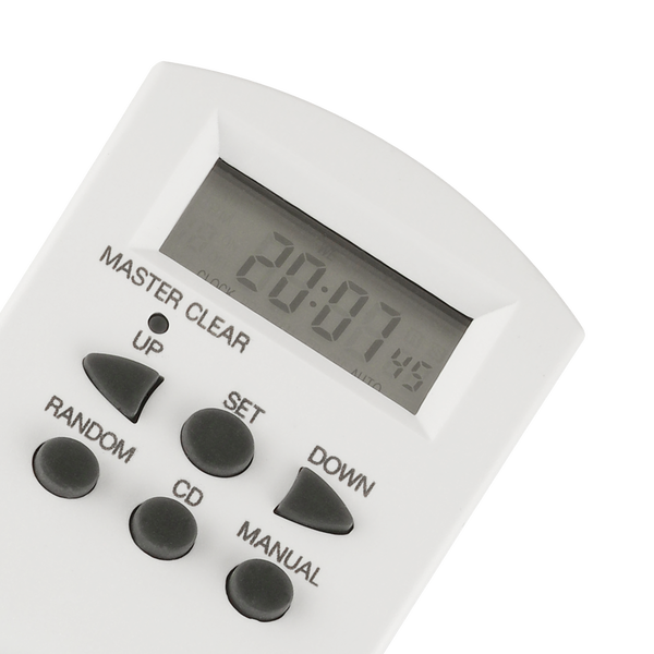 Programmateur hebdomadaire digital intérieur, Lexman | Leroy Merlin