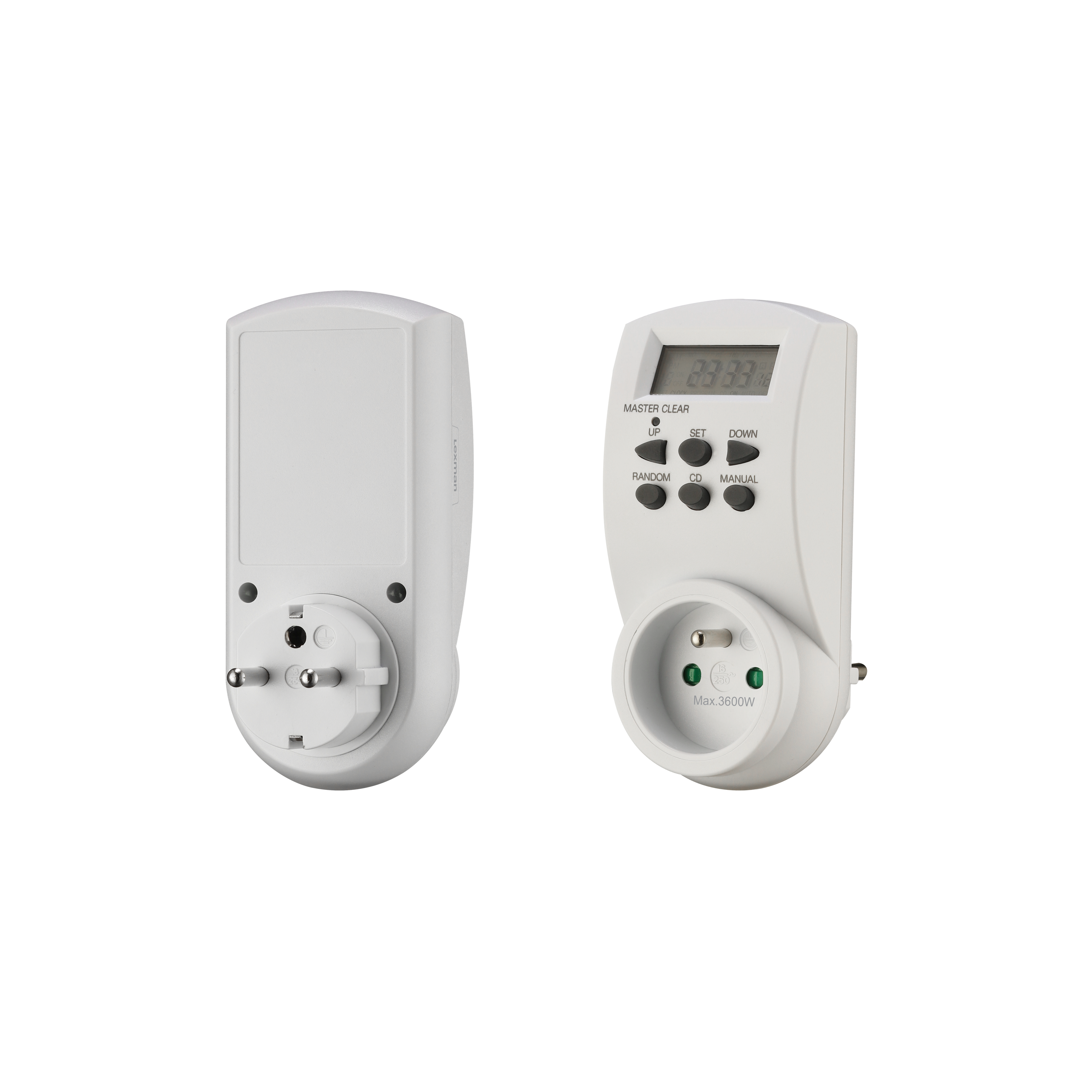 Programmateur hebdomadaire digital intérieur, Lexman | Leroy Merlin