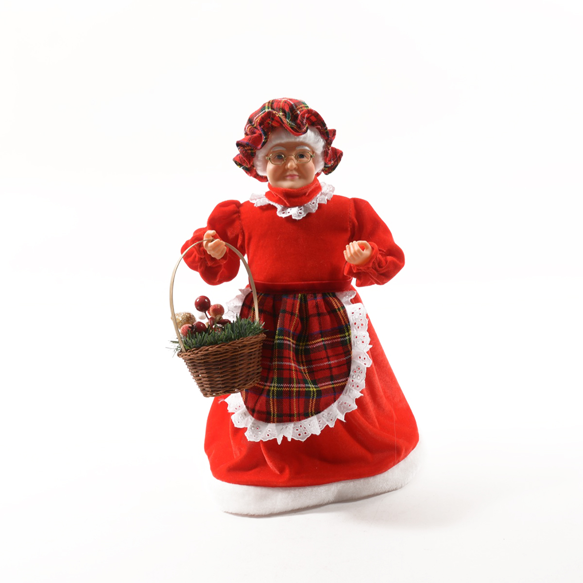 Mamma natale rossa illuminata H 45 cm | Leroy Merlin