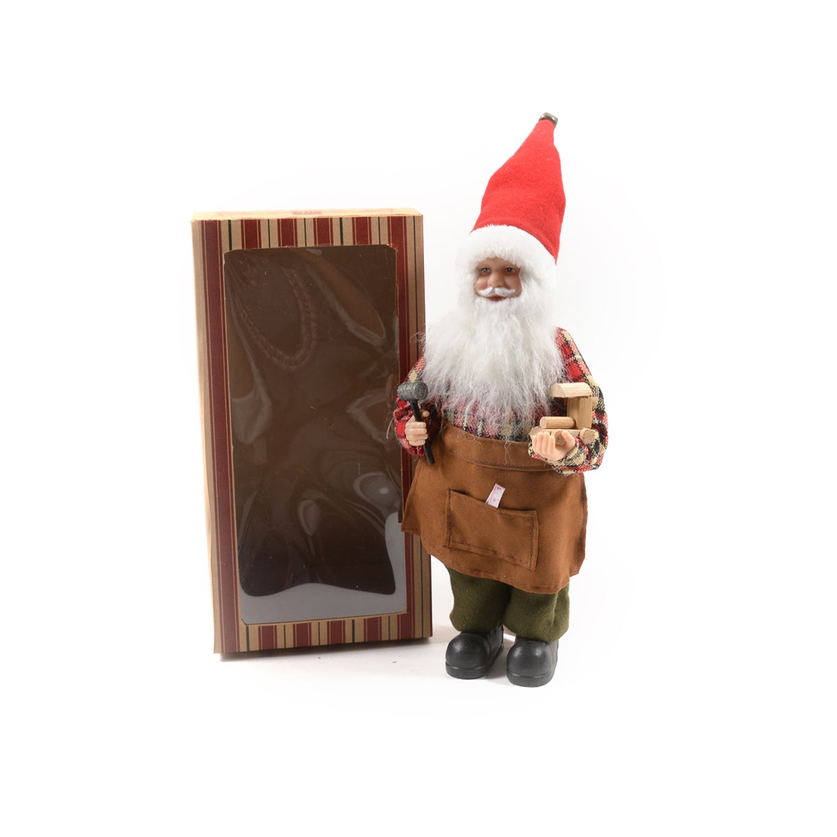 Babbo Natale falegname multicolore H 30 cm | Leroy Merlin