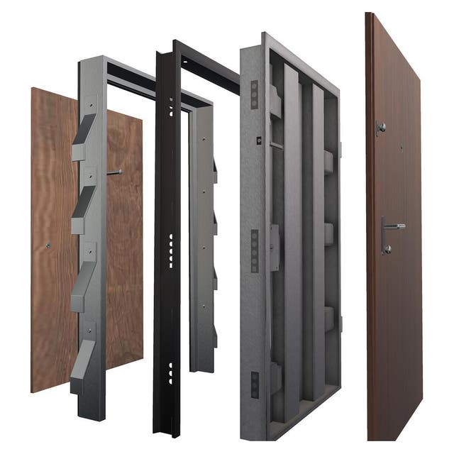 Com'è fatta una porta blindata e come scegliere la migliore per la tua ...