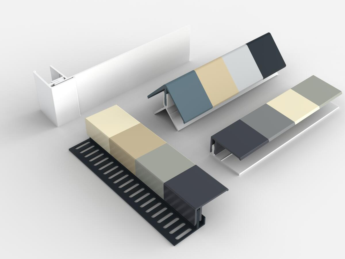 6 paneles FAZA DESIGN pvc 2.4 x 0.18 m gris | Leroy Merlin