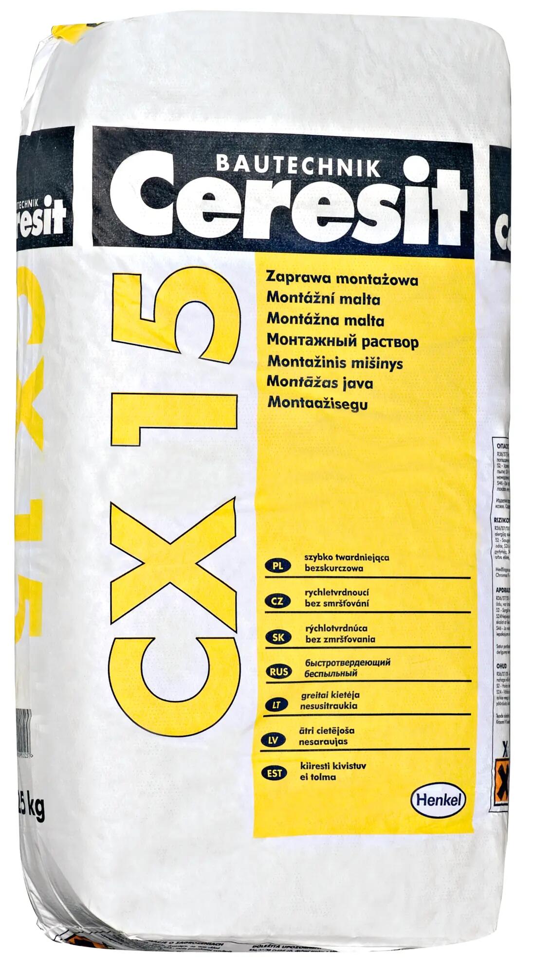 Zaprawa klejowa CX15 25 kg Ceresit - Leroy Merlin