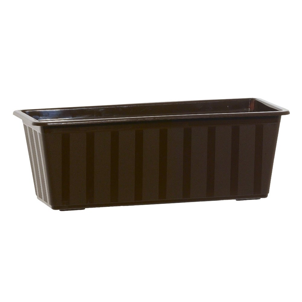 Skrzynka balkonowa 60x18 cm plastikowa brązowa Prosperplast - Leroy Merlin