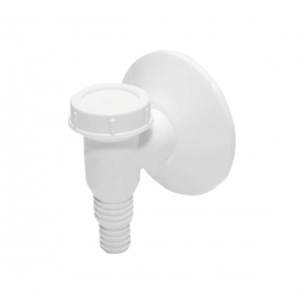 Syfon pralki natynkowy biały TYCNER - Leroy Merlin