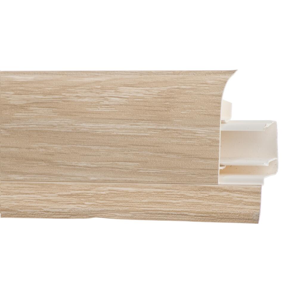 Listwa przypodłogowa PCV Dąb Piaskowy LM 60 mm Arbiton - Leroy Merlin