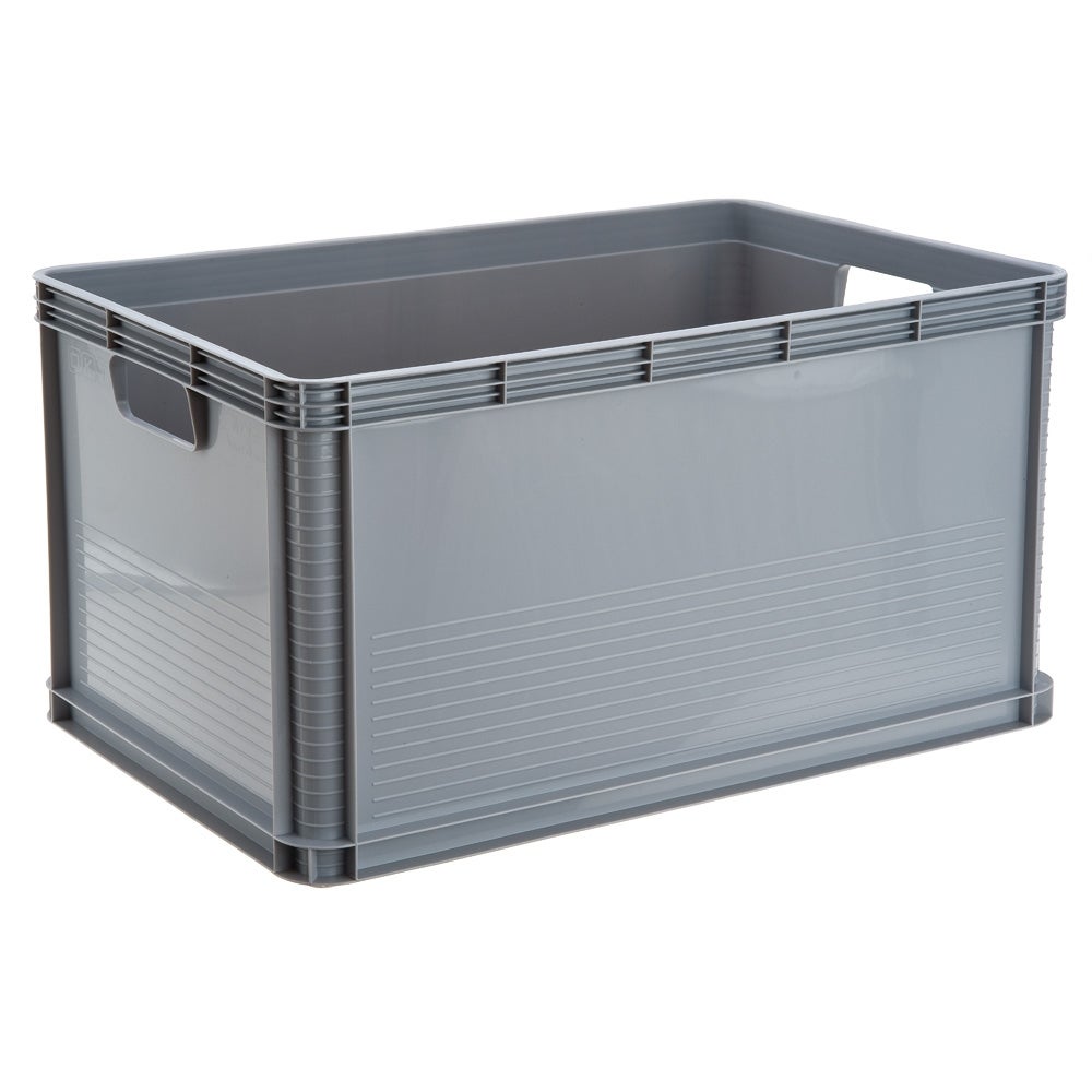 Pojemnik Robusto szary 64 l 60 x 40 x 32 cm OKT - Leroy Merlin