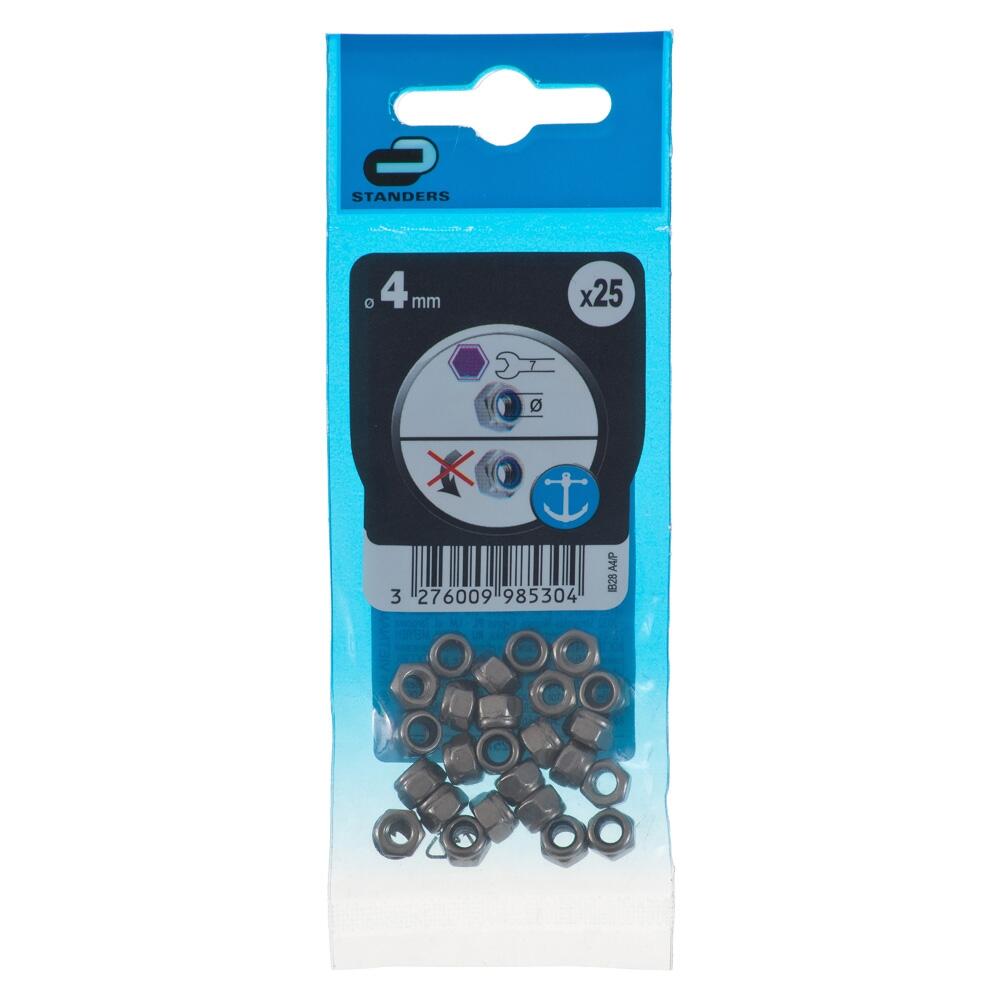 Nakrętka sprężynowa M4 25 szt. Standers - Leroy Merlin